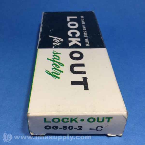 Osborn OG-80-2 Lockout Hasp - IMS Supply