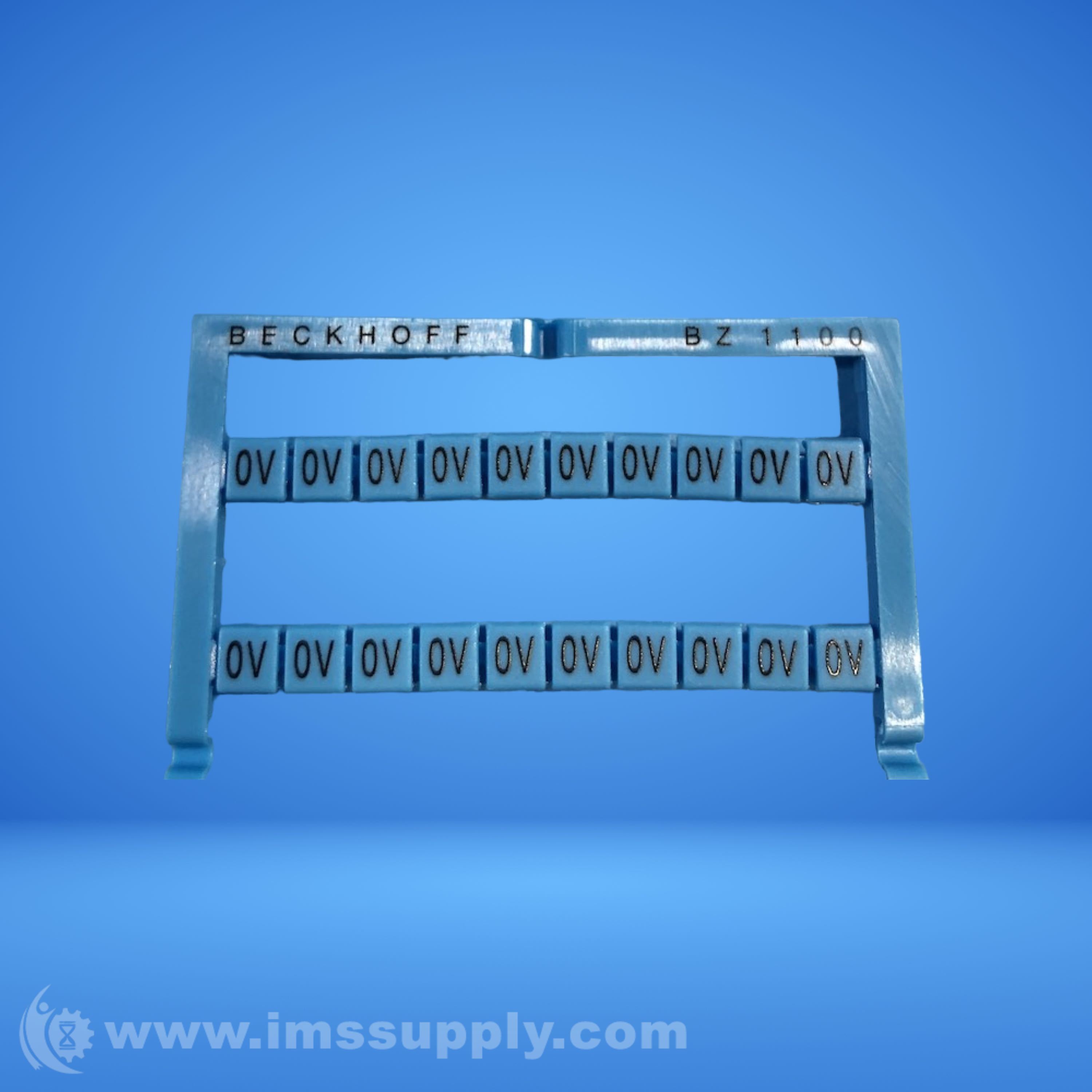 Beckhoff BZ1100 Blue 100 Contact Labels 5 X 5 mm - IMS Supply