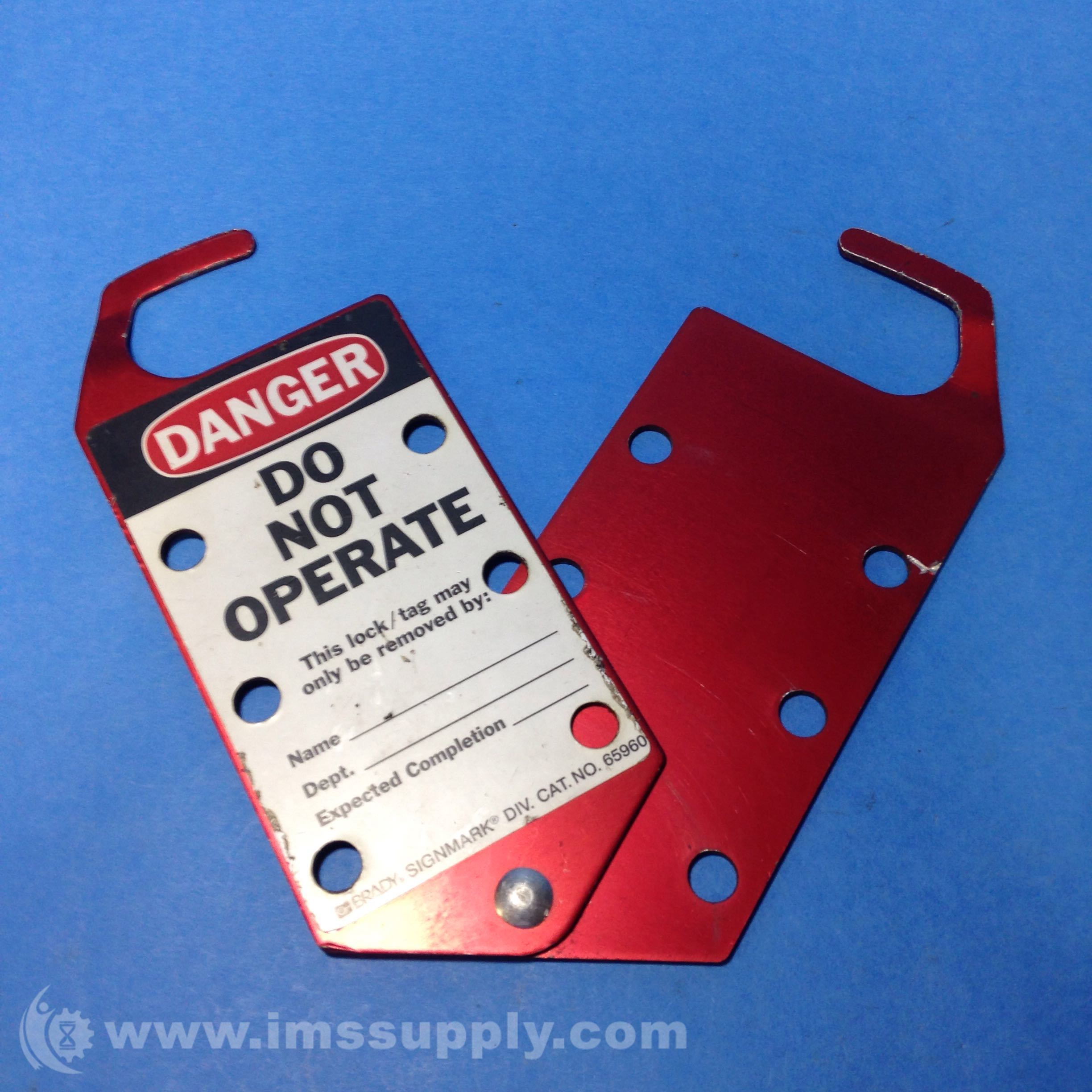 Brady Signmark 65960 Lockout Hasp - IMS Supply