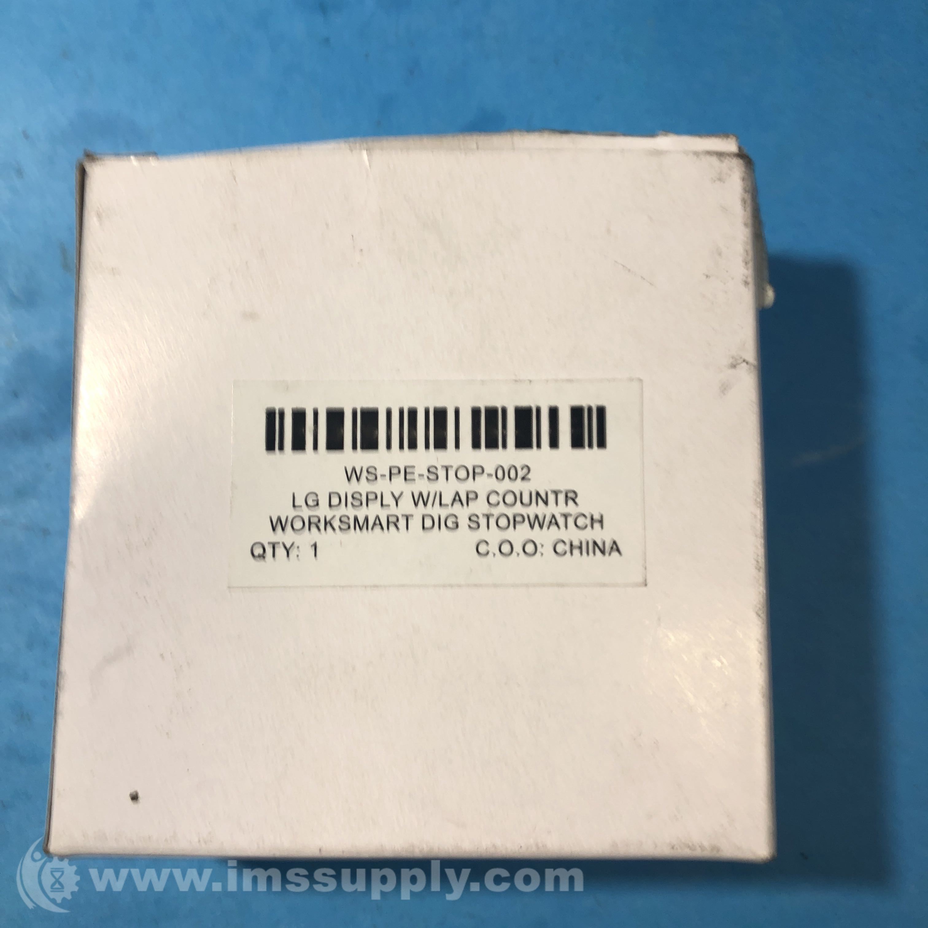 Value Collection WS-PE-STOP-002 Water Resistant Digital Stopwatch - IMS ...