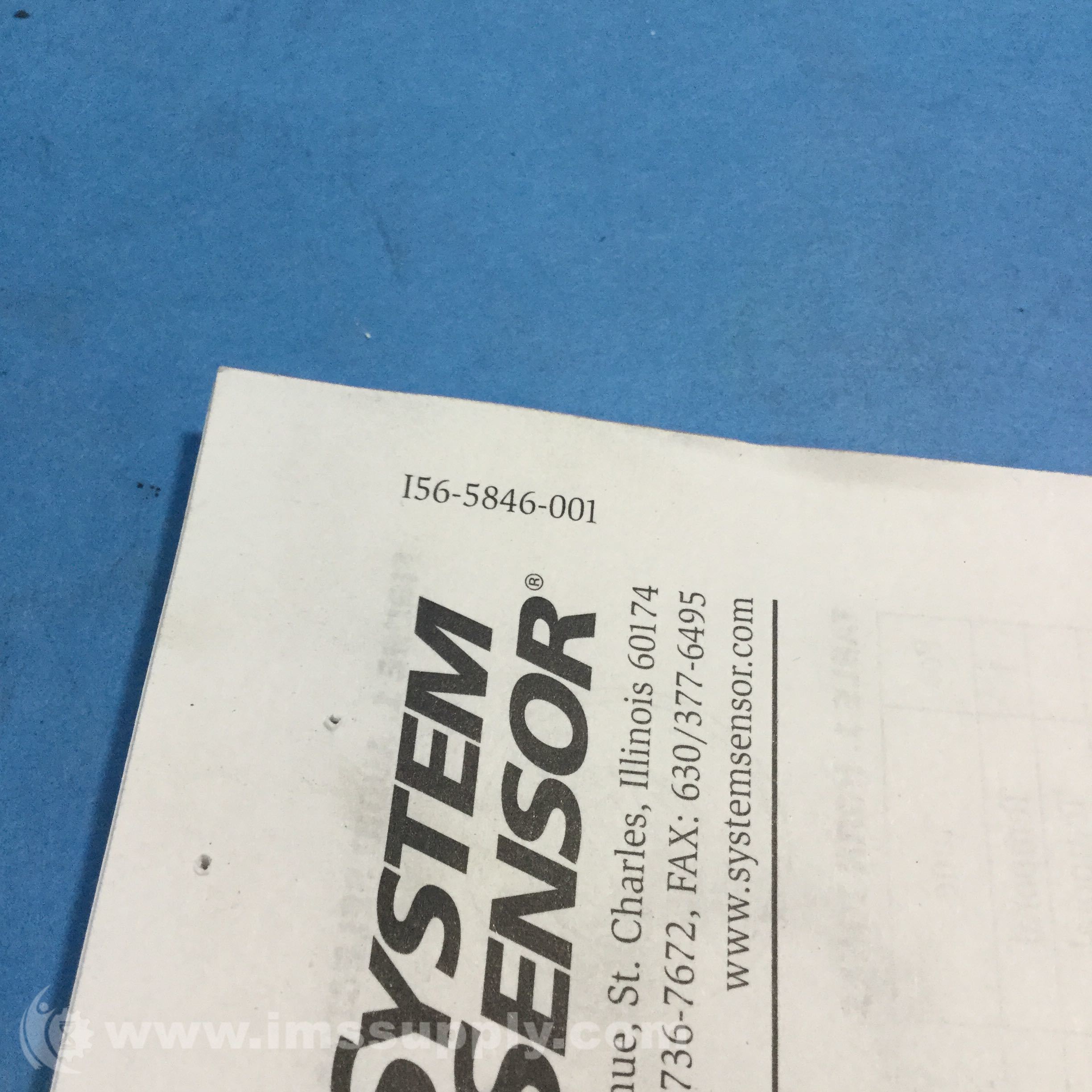 System Sensor I56-5846-001 - IMS Supply