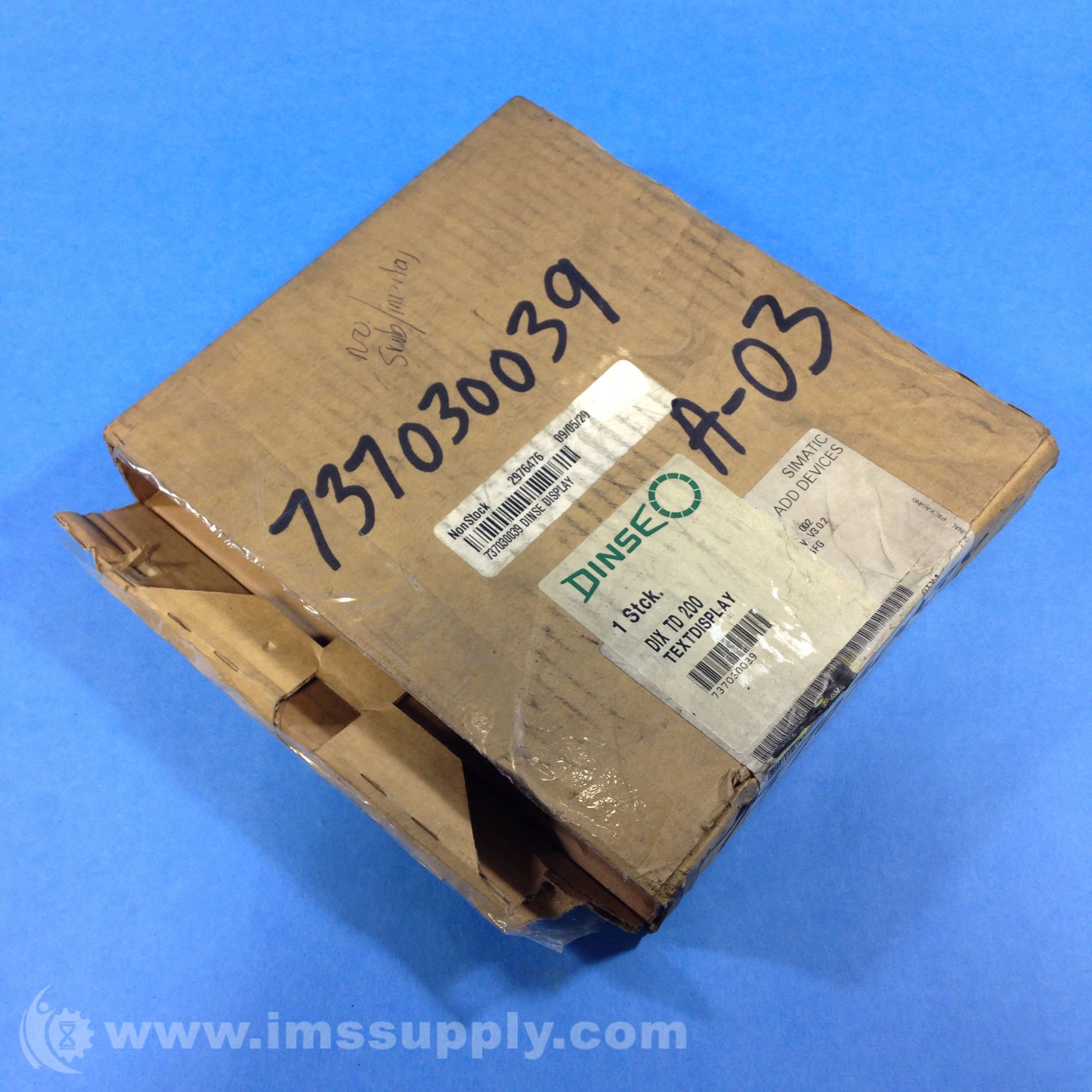 Siemens SIMATIC S7 TD200 Operator Interface - IMS Supply