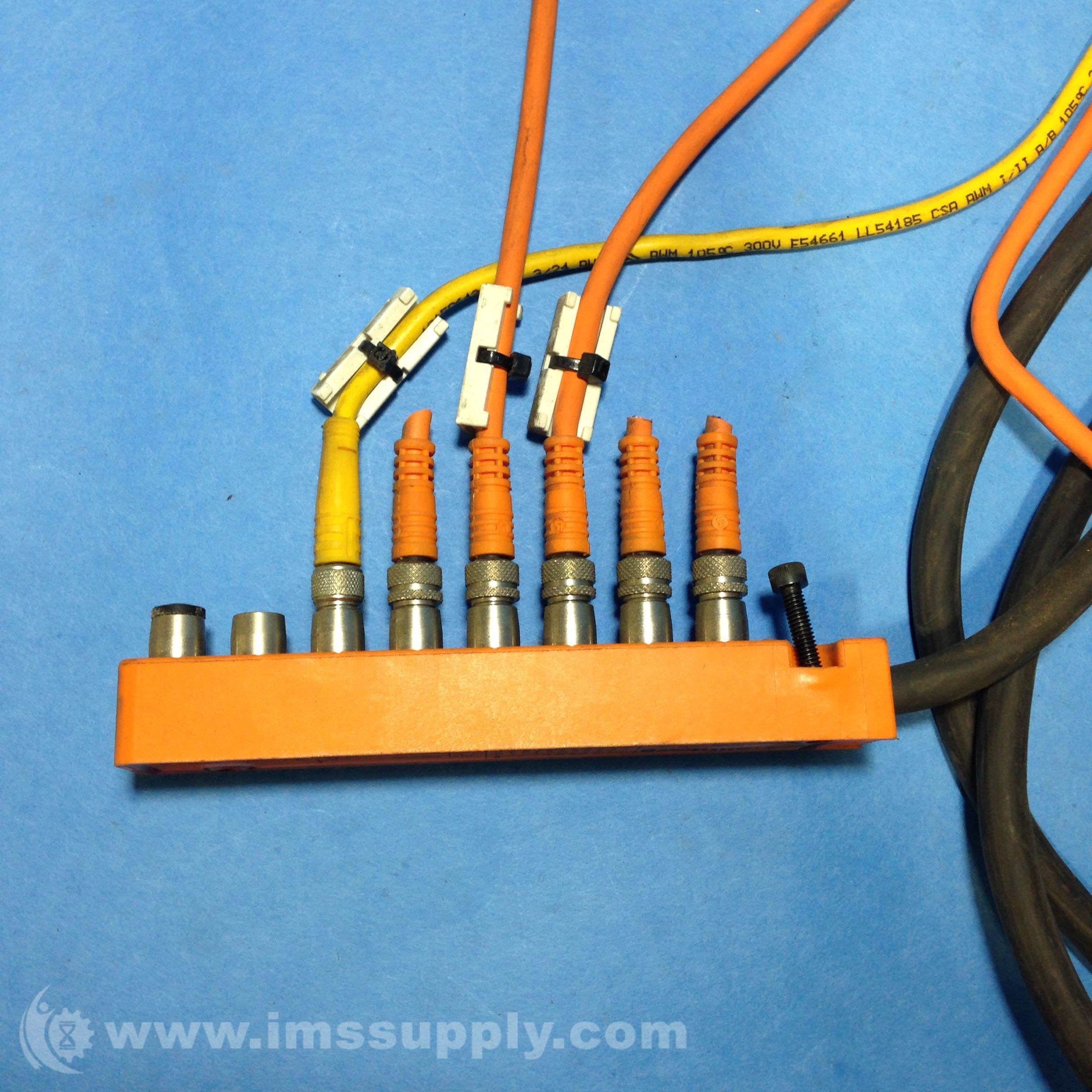 Lumberg Automation SB8-LED-3 Distribution Box 8 Port 3P - IMS Supply