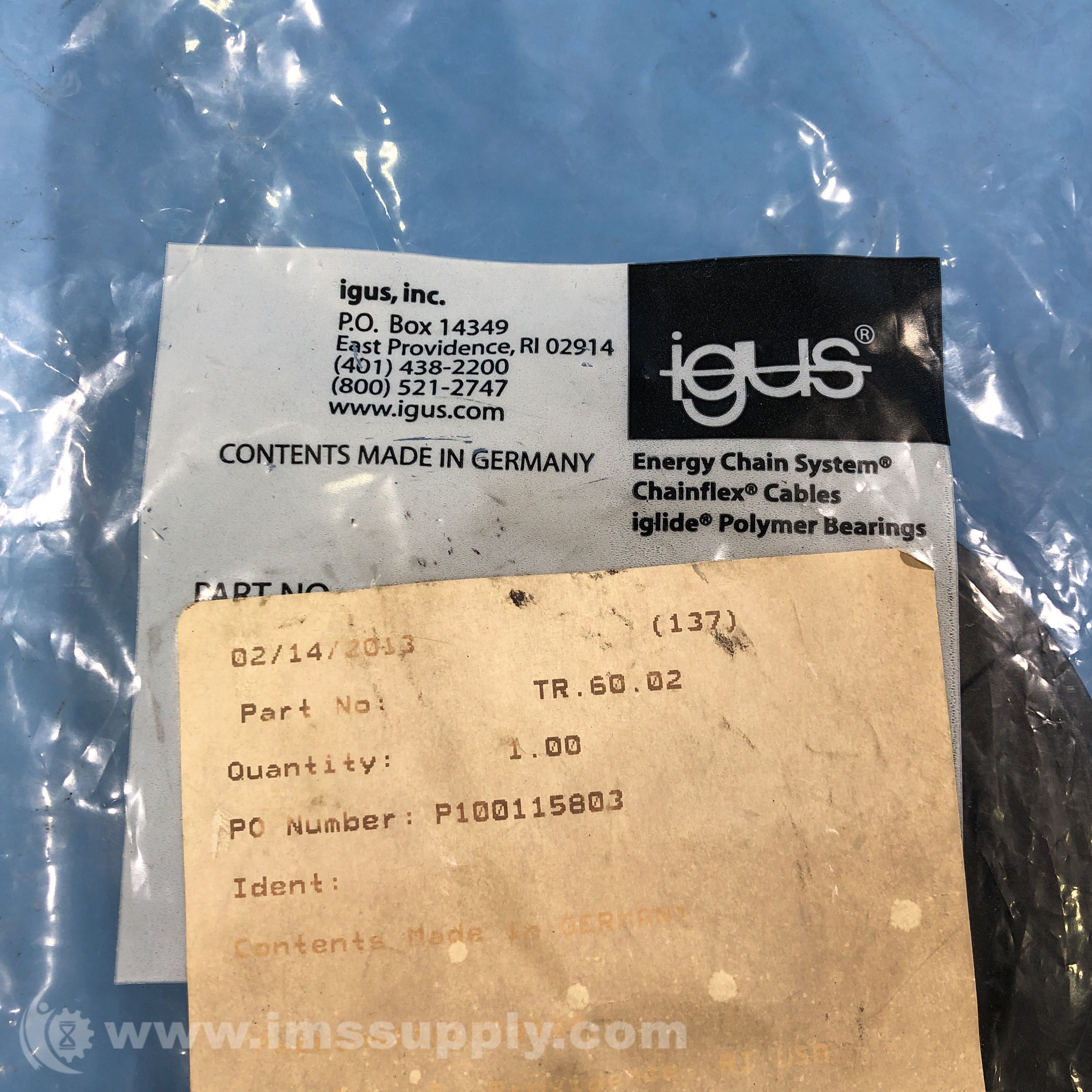 Igus TR.60.02 Bracket - IMS Supply