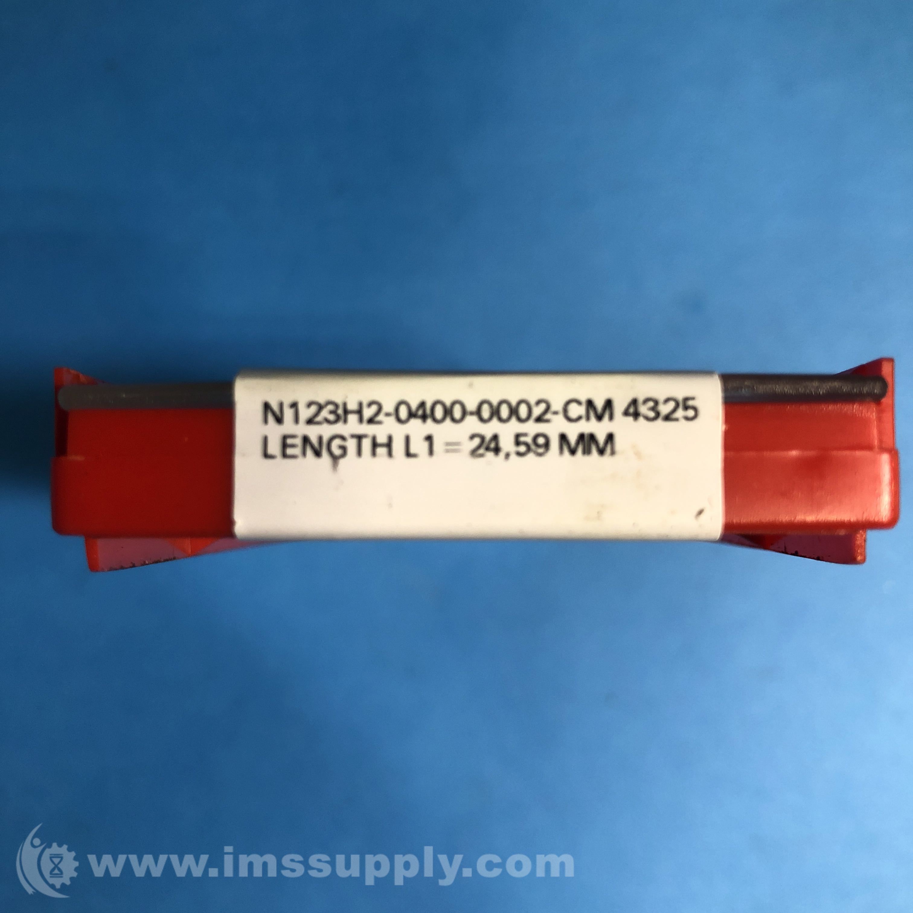 Sandvik N123H2-0400-0002-CM 4325 Box of 10 Carbide Inserts - IMS Supply