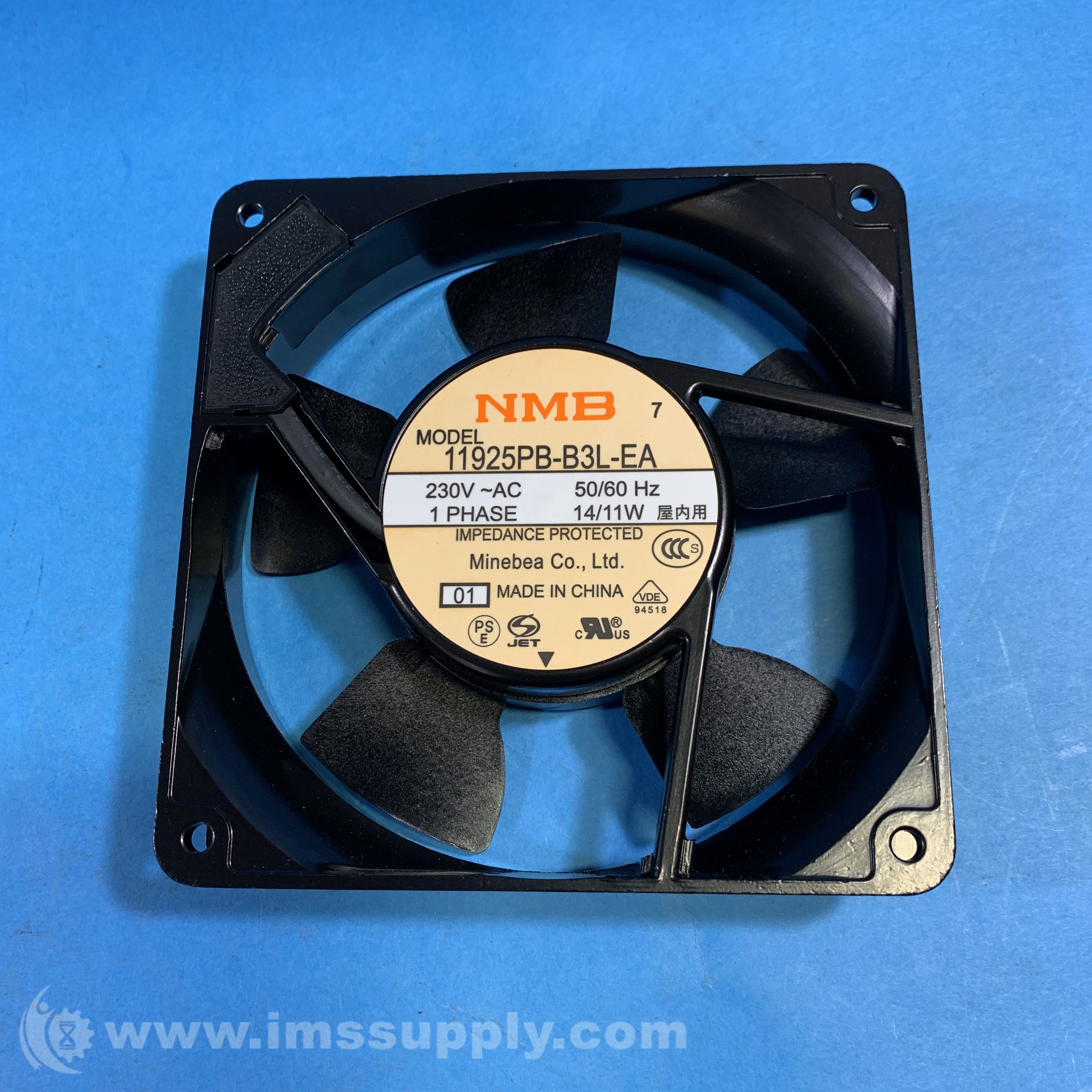 Nmb 11925pb B3l Ea Ac Fans Ac Axial Fan 119x25mm Ims Supply