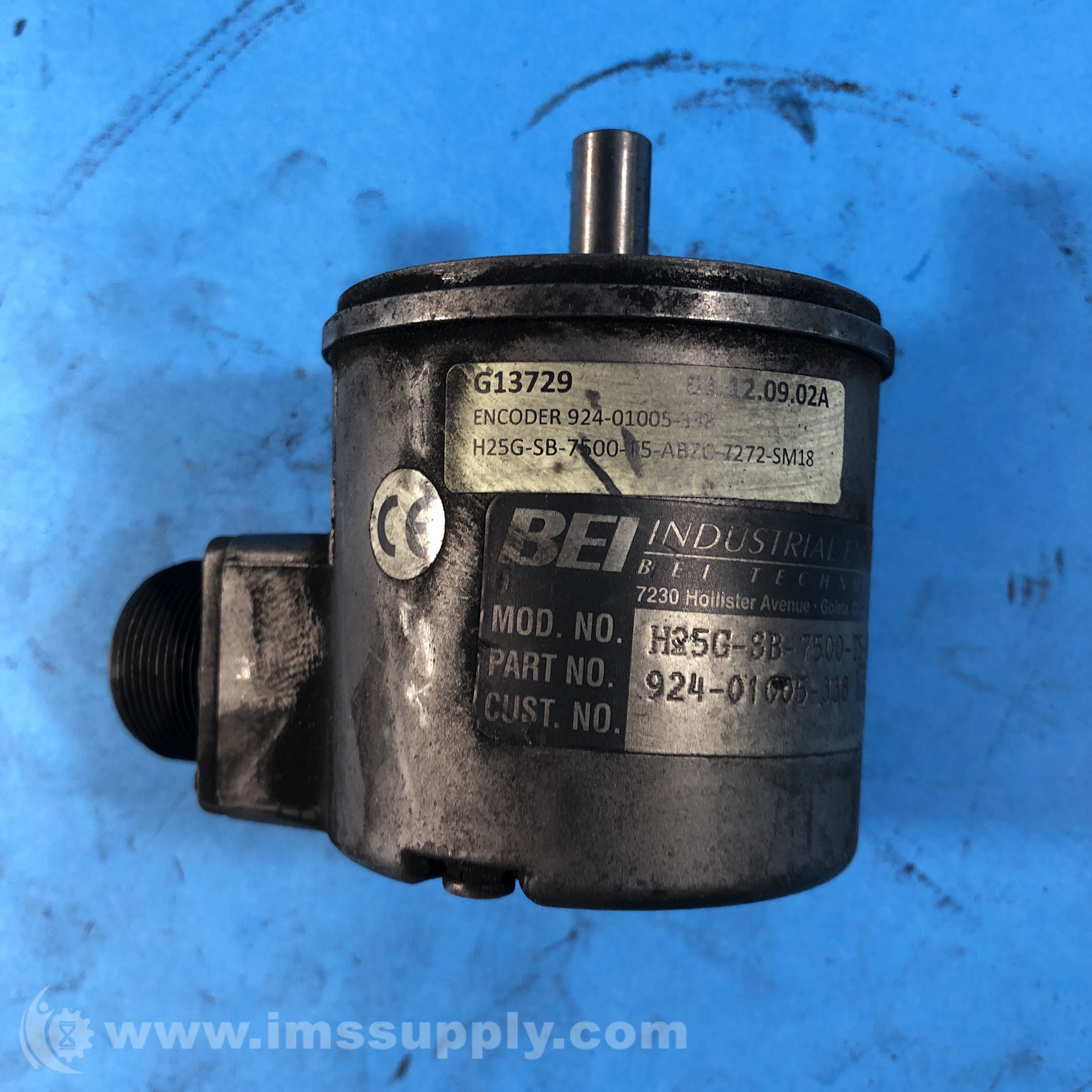 BEI Industrial Encoders 924-01005-338 Encoder - IMS Supply