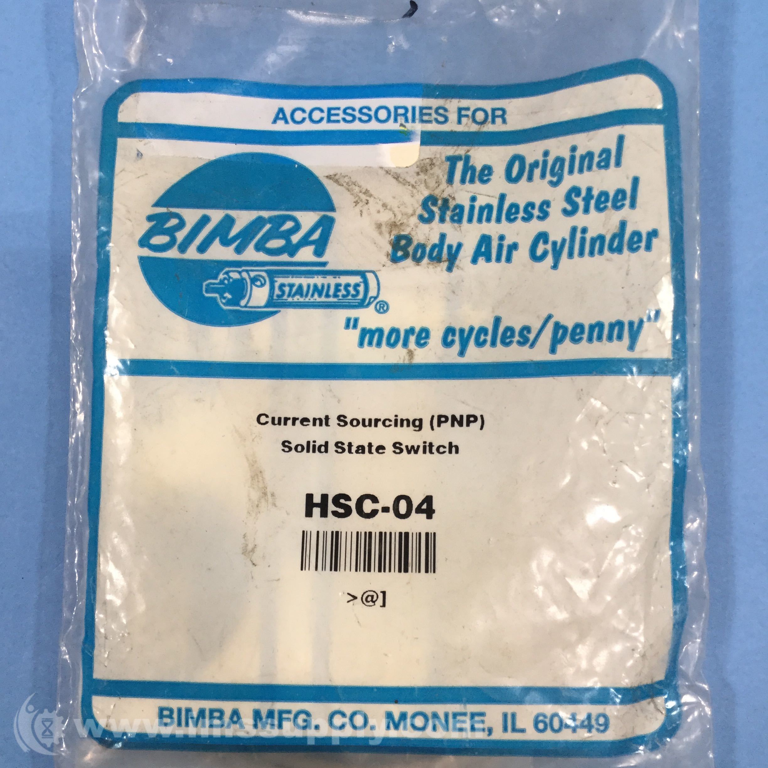 Bimba HSC-04 Solid State Switch, For 3/4 Cylinder - IMS Supply