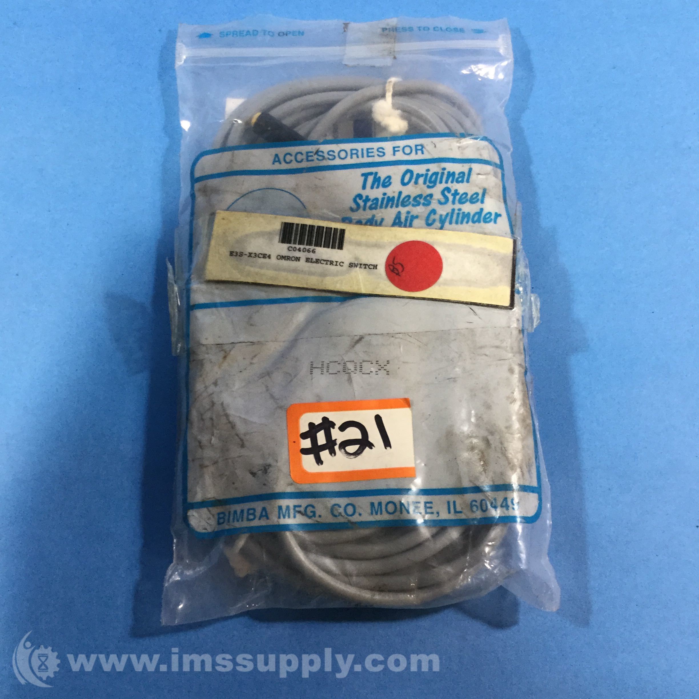 Bimba HCQCX Quick Connect Sensor Cable - IMS Supply