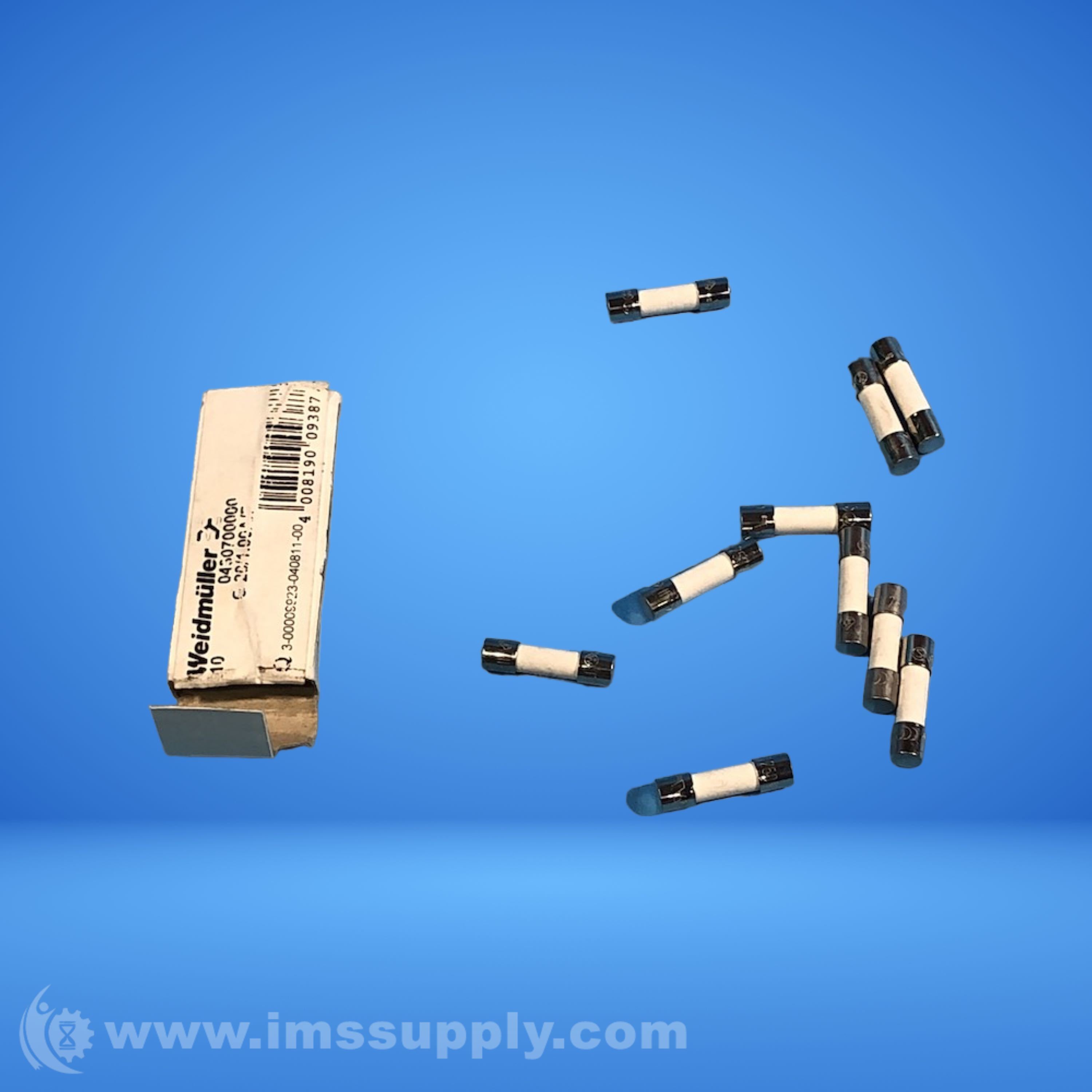 Wickmann 194 Box of 10 Ceramic Tube Miniature Fuses - IMS Supply