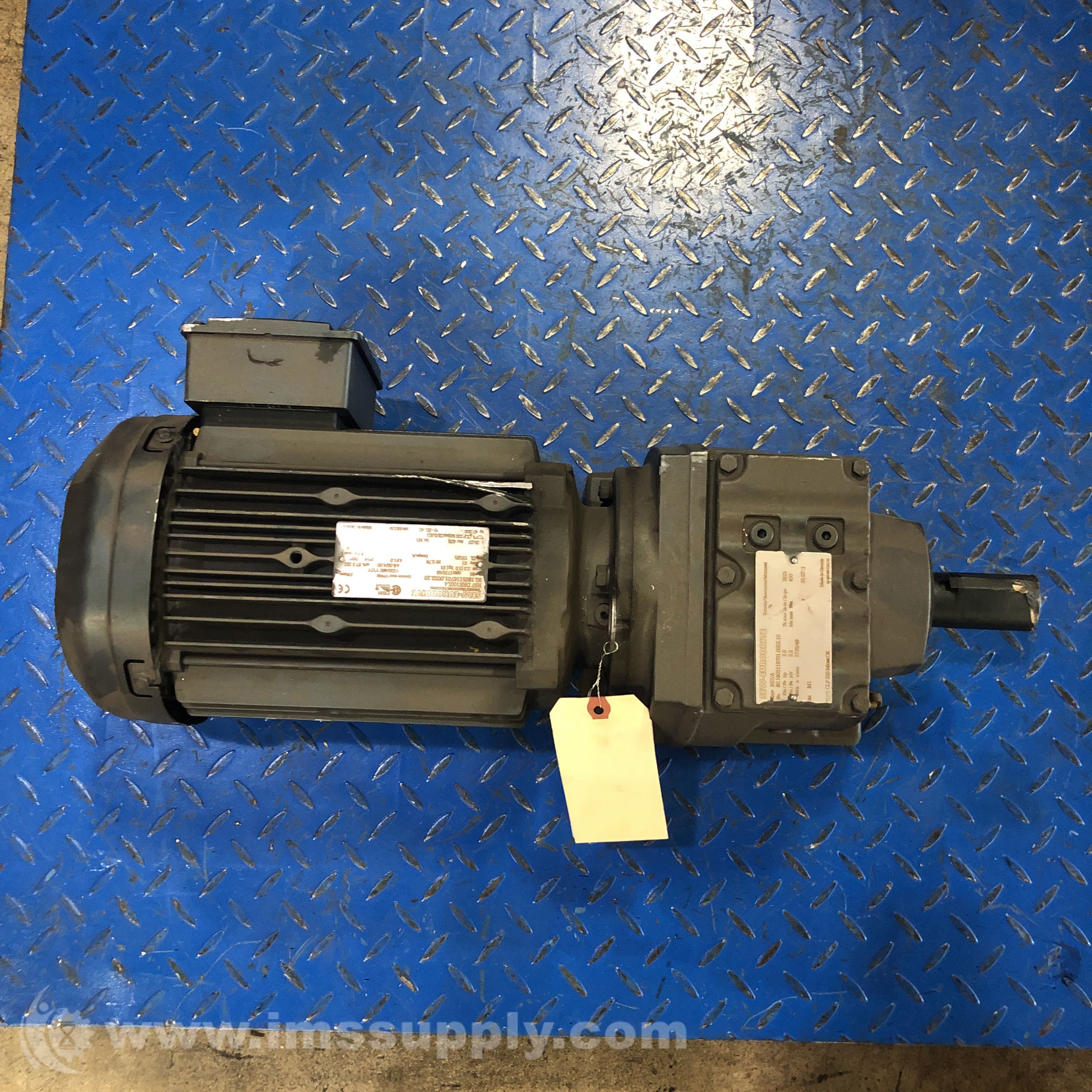 Sew Eurodrive R57 DRE100L4 Gear Box Motor - IMS Supply
