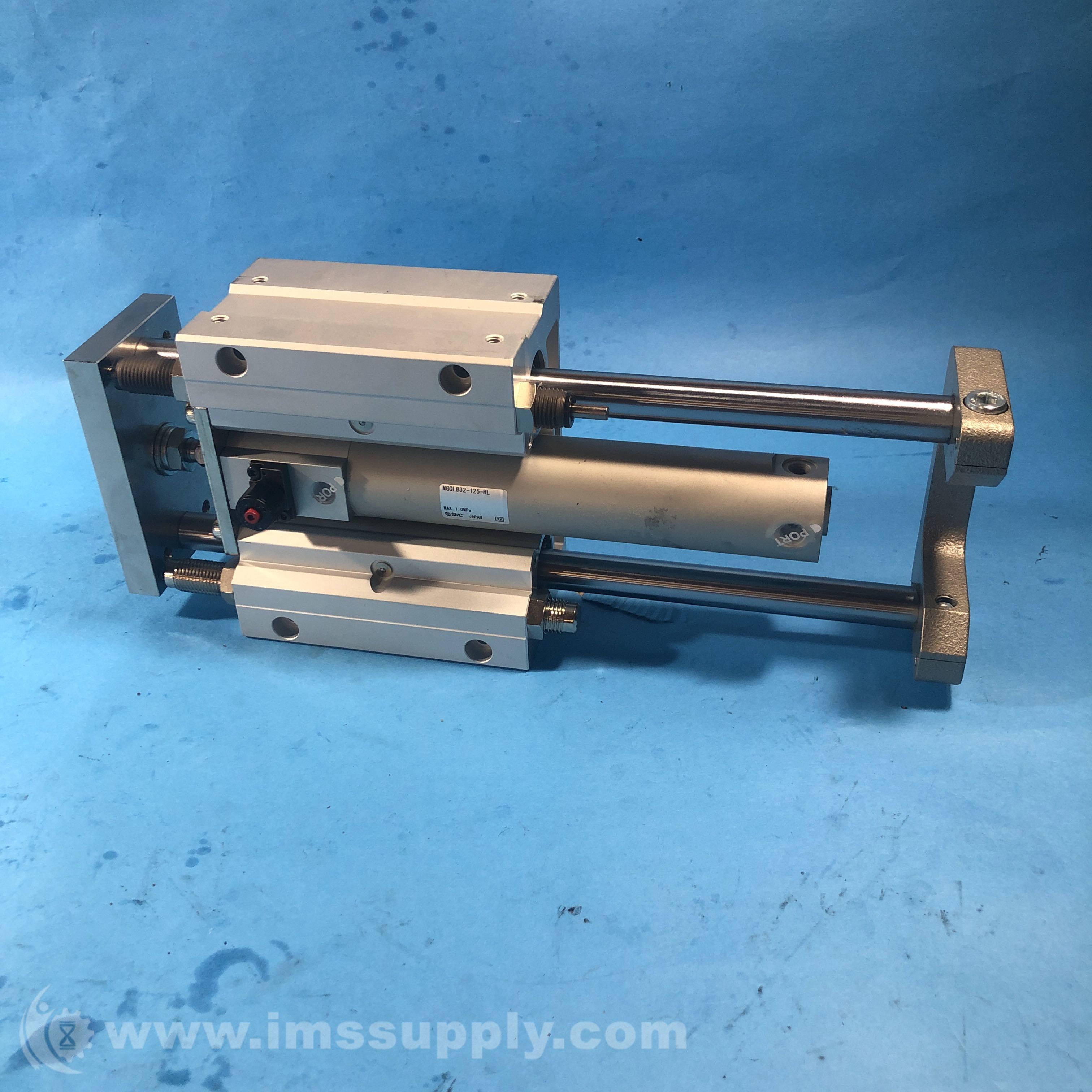 SMC MGGLB32-125-RL, MGG Series Guided Pneumatic Cylinder - IMS Supply