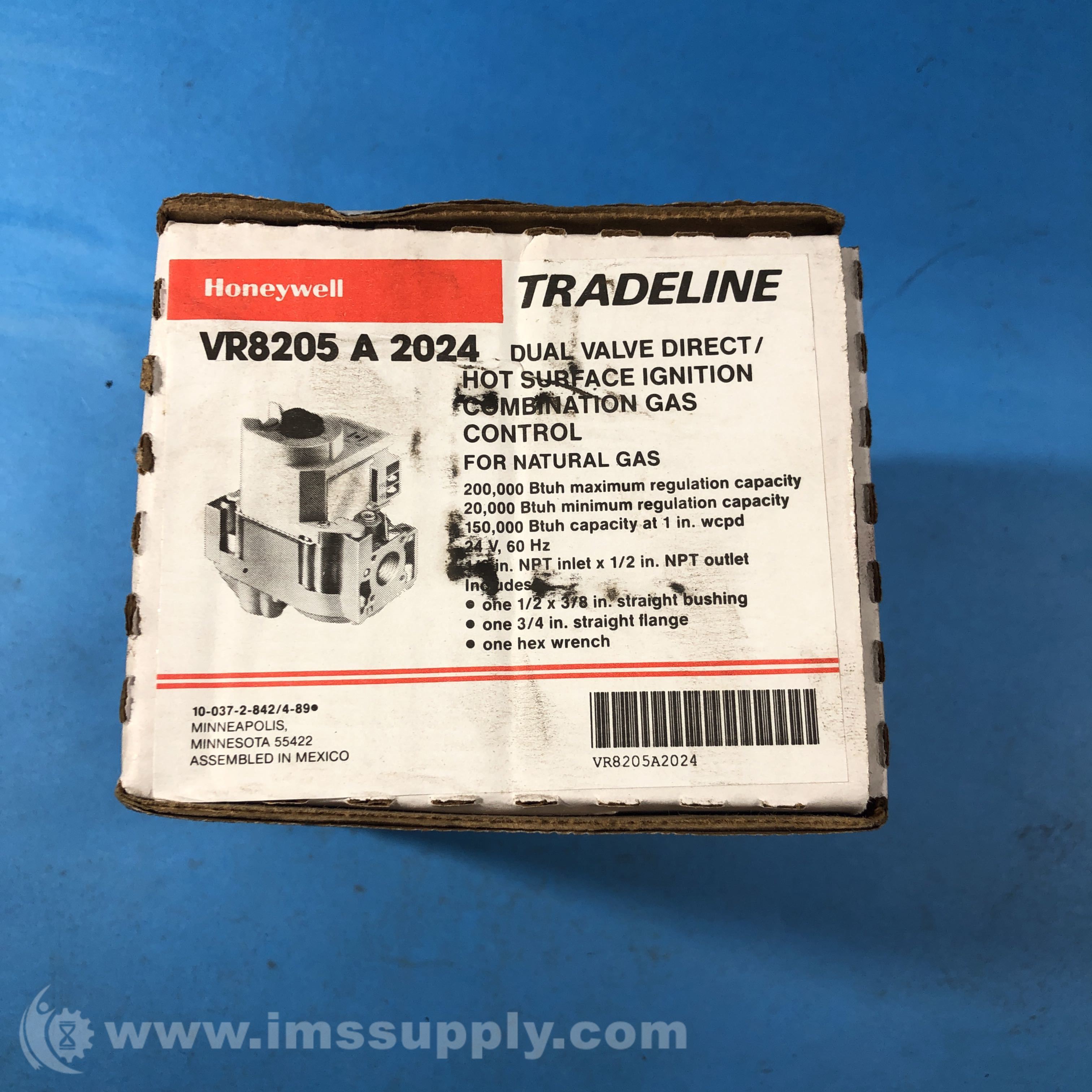 Honeywell VR8205 A 2024 Iron Body Gas Control Valve 1/2 NPT - IMS Supply