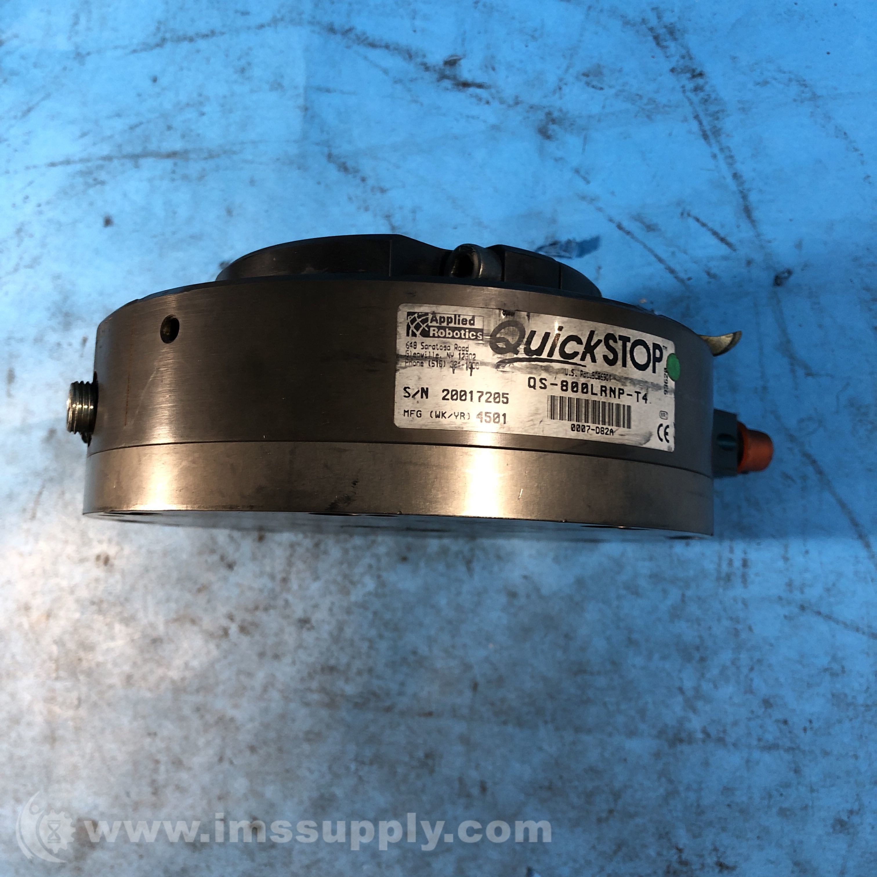 Applied Robotics Qs 800lrnp T4 Quickstop Collision Sensor Ims Supply 