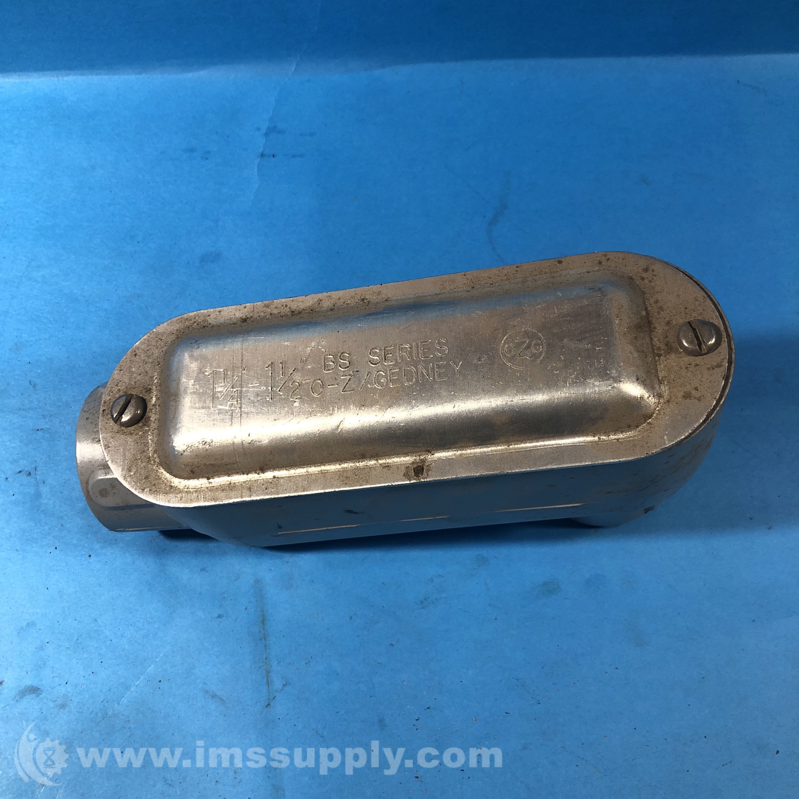 OZ Gedney 1-1/4 Inch Malleable Iron LB Conduit Body - IMS Supply