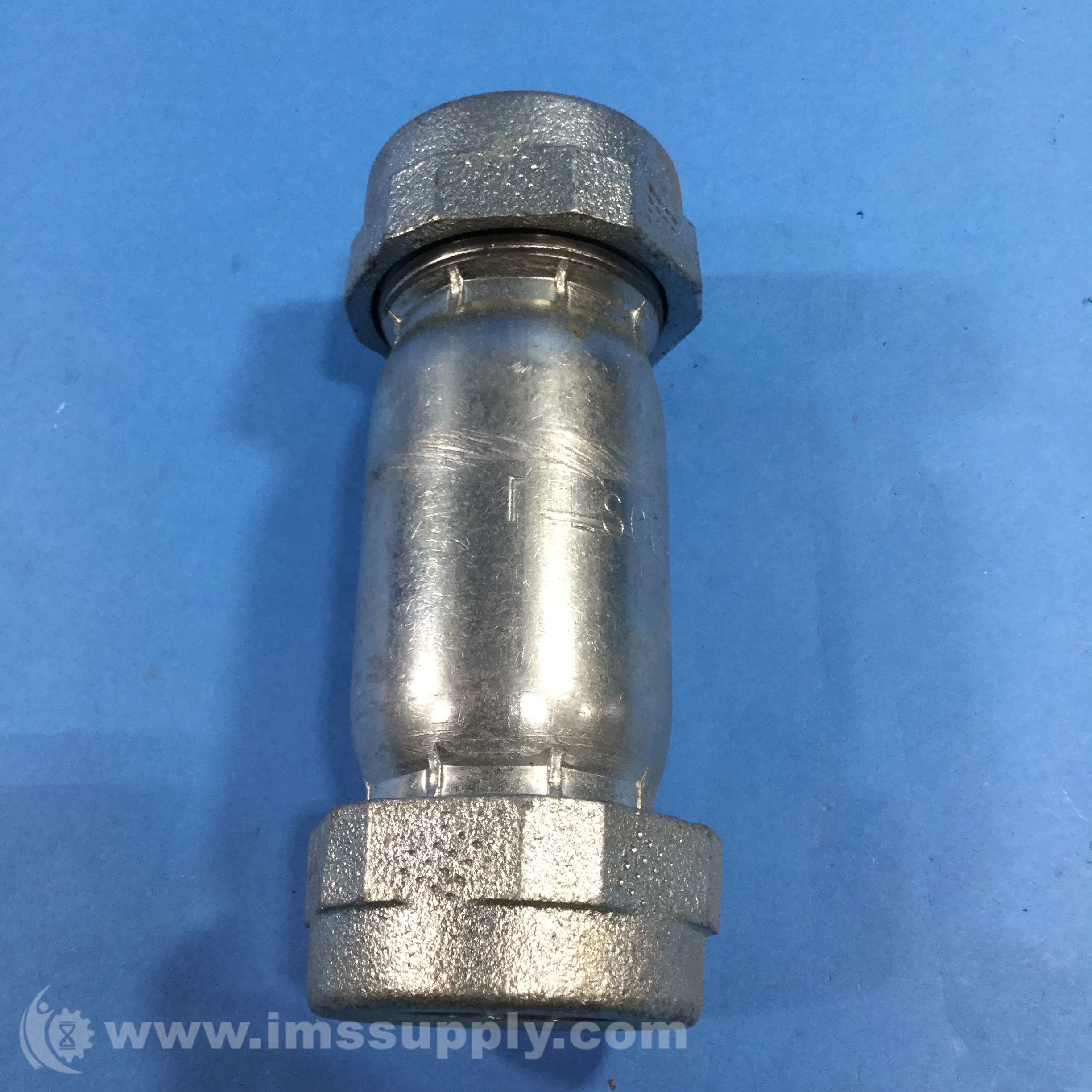 Telsco 702 1 Inch Steel Long Compression Coupling - IMS Supply