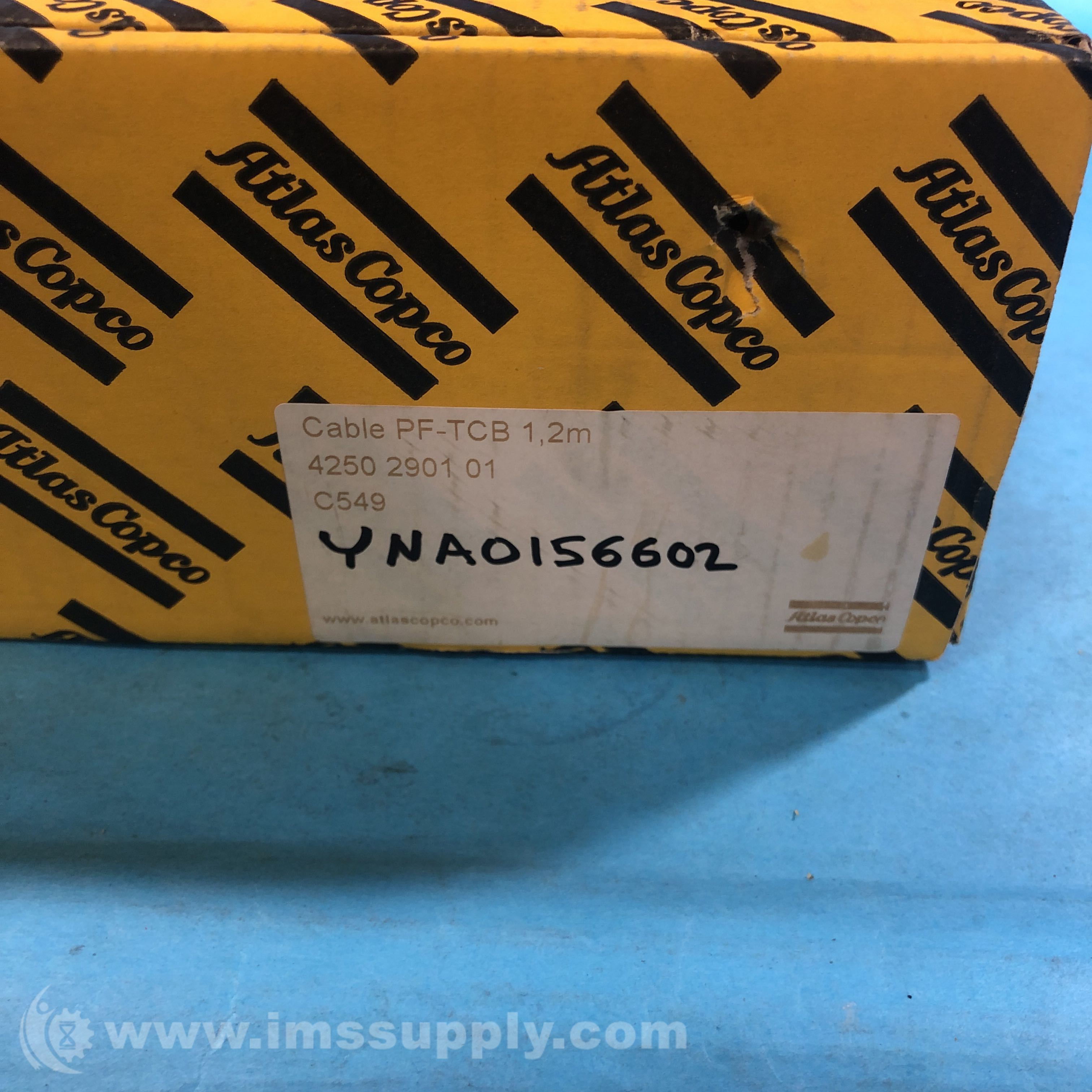 Atlas Copco 4250 2901 01 Cable PF-TCB 1.2m - IMS Supply