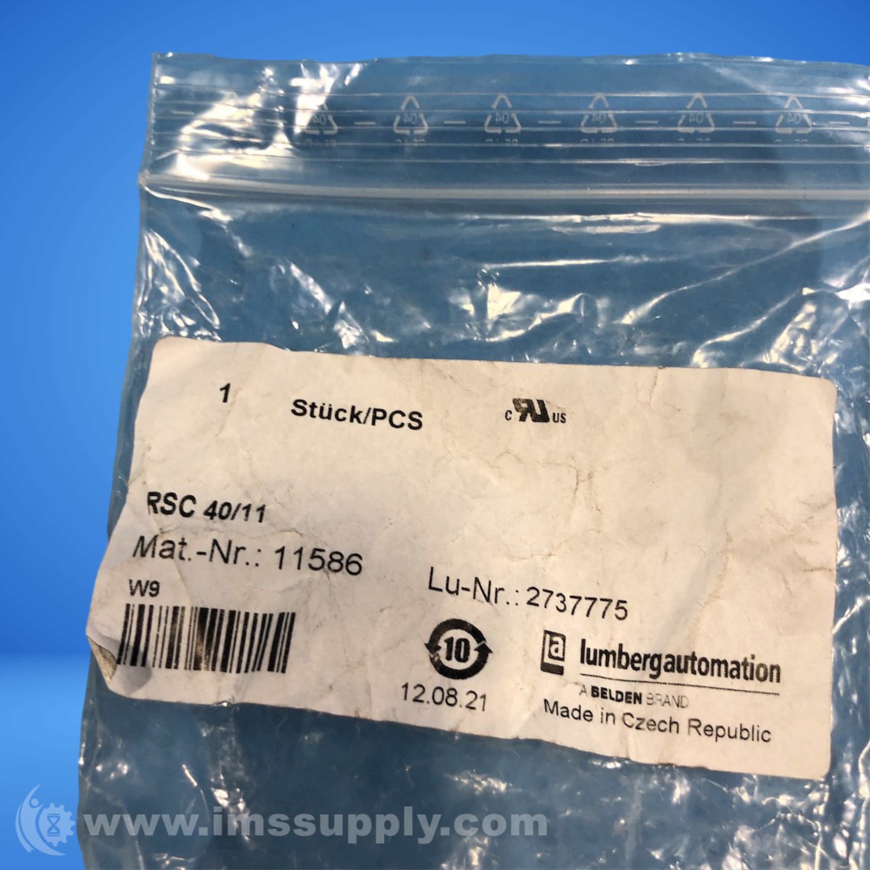 Belden RSC 40/11 Connector - IMS Supply