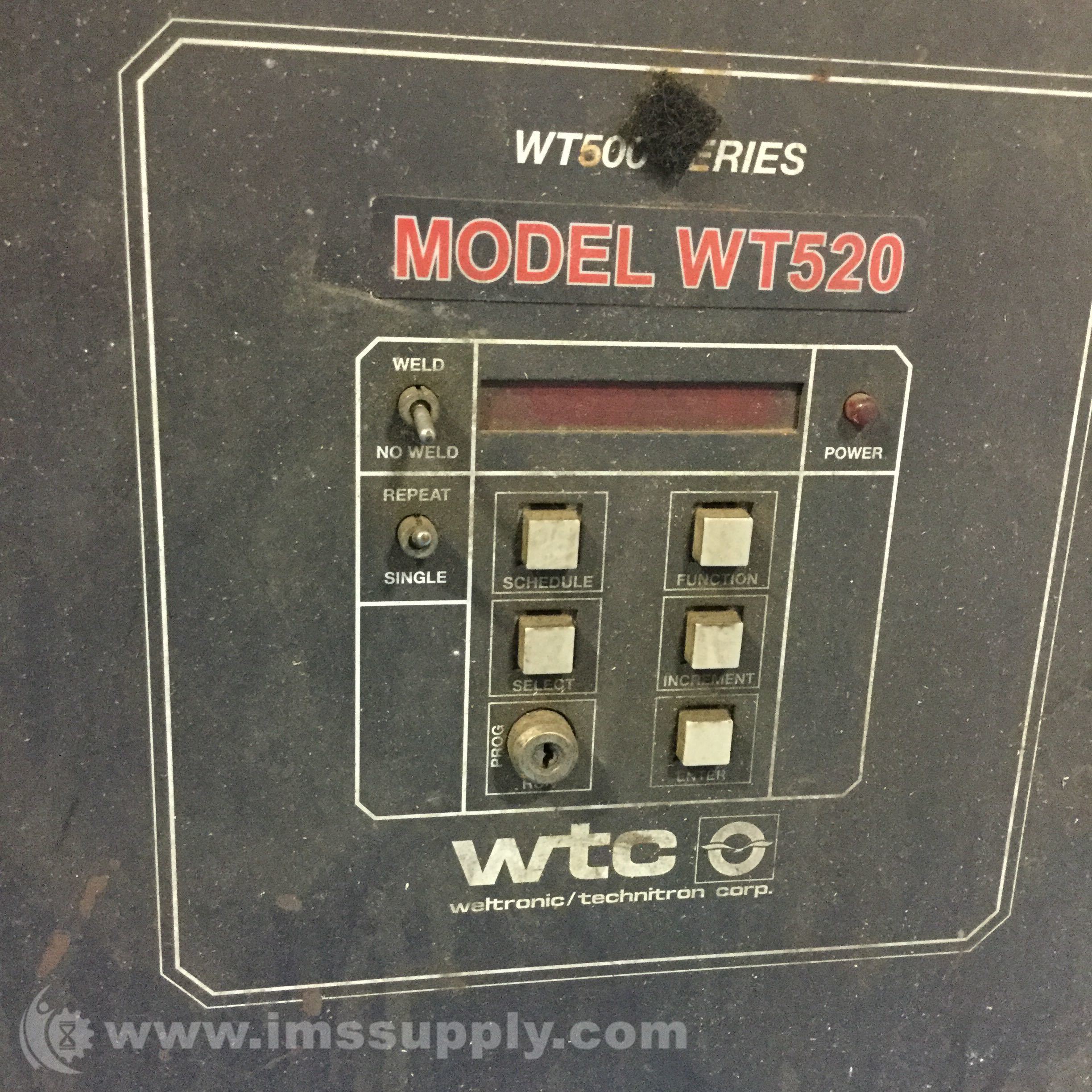 Weltronics WT520 WT500 Series Welding Power Source - IMS Supply