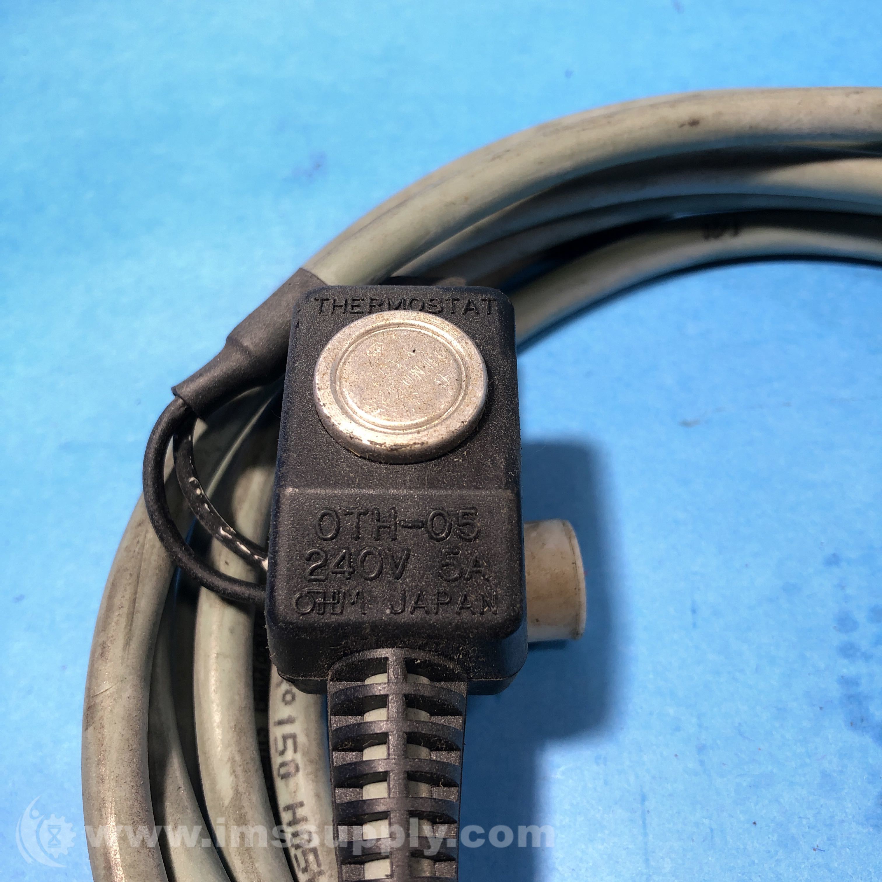 OHM Electric CO. OTH-05 Thermostat Fixed Temperature Setting - IMS Supply