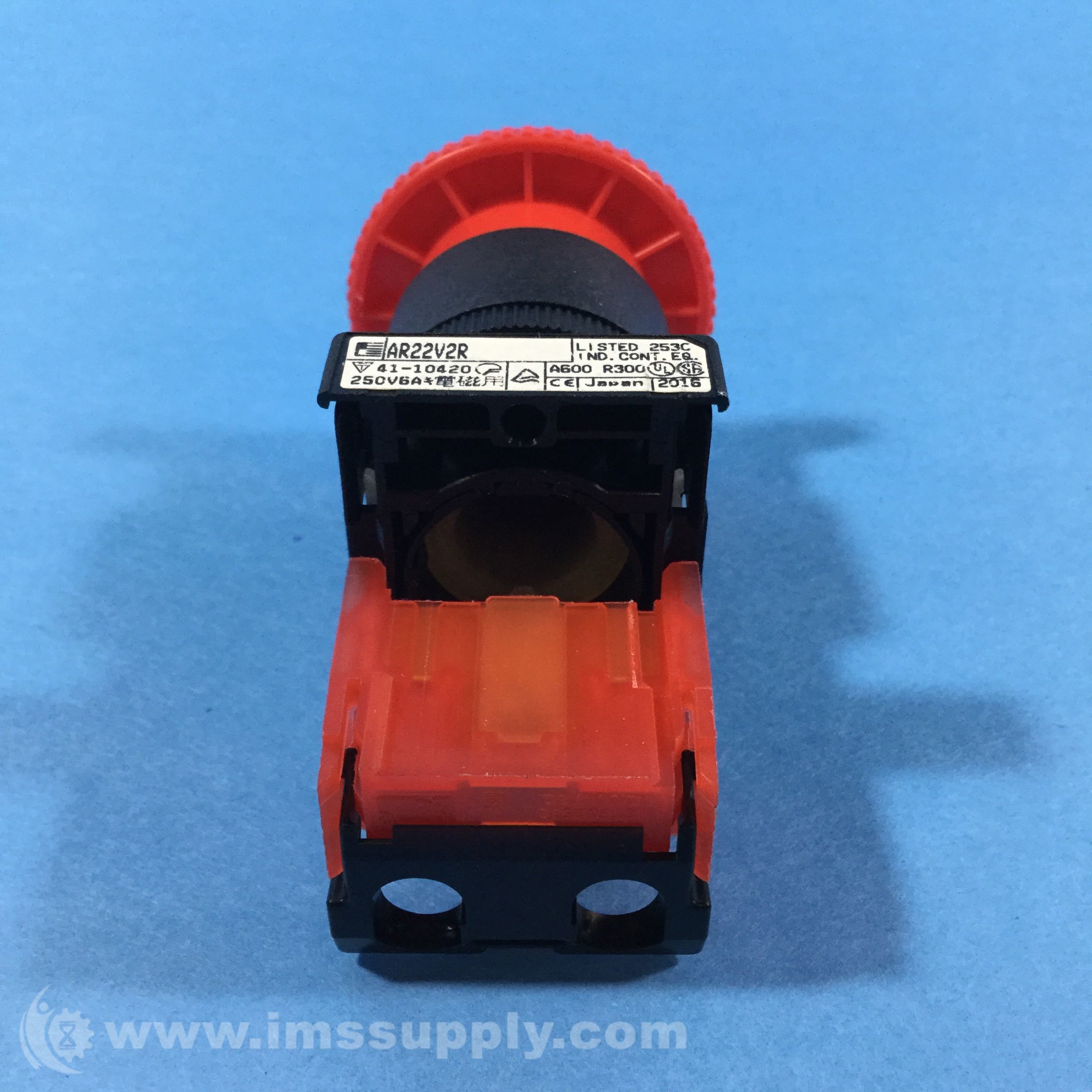 Fuji Electric AR22V2R-01R Switch Emergency Stop N.C. - IMS Supply