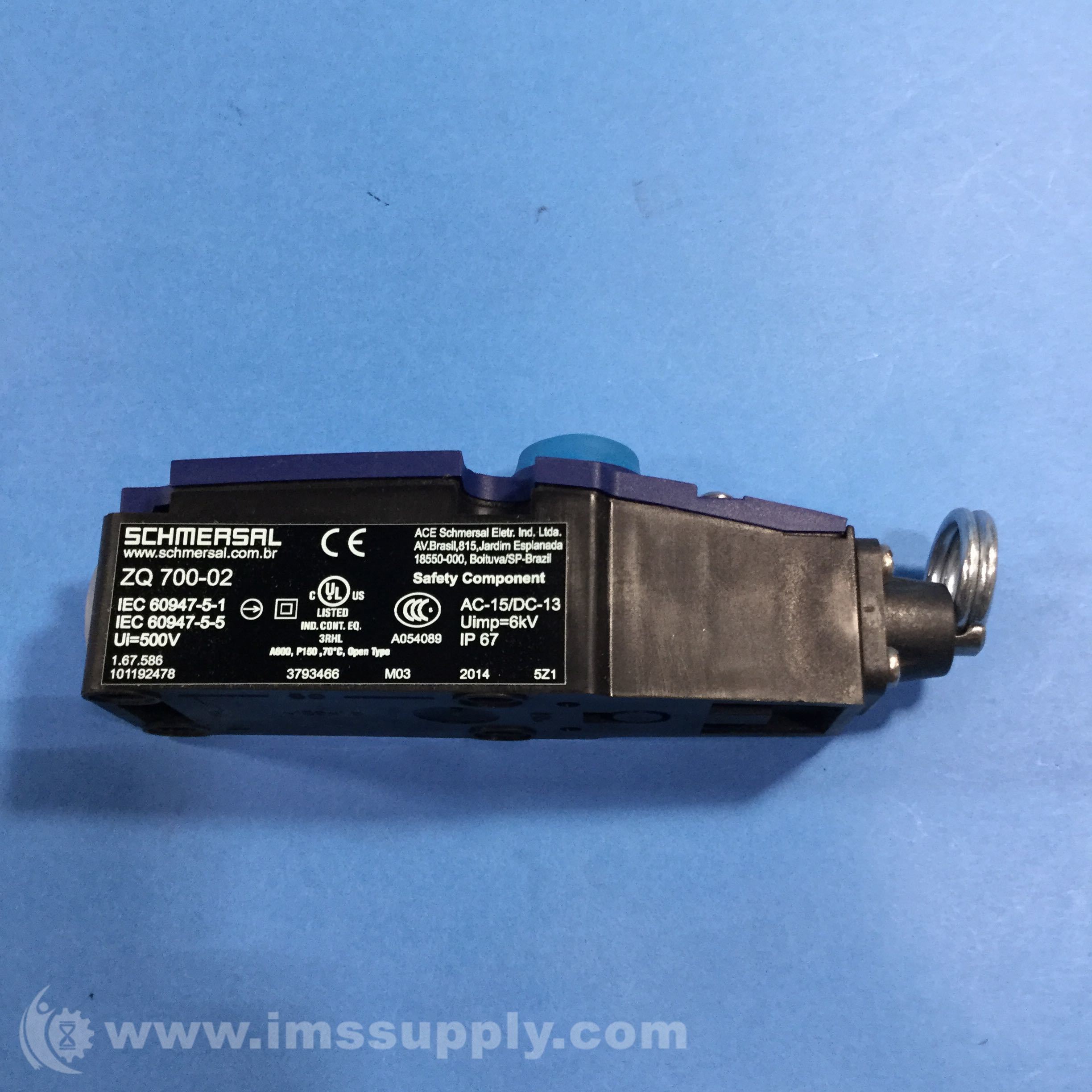 Schmersal ZQ 700-02 Pull-wire Emergency Stop Switch - IMS Supply