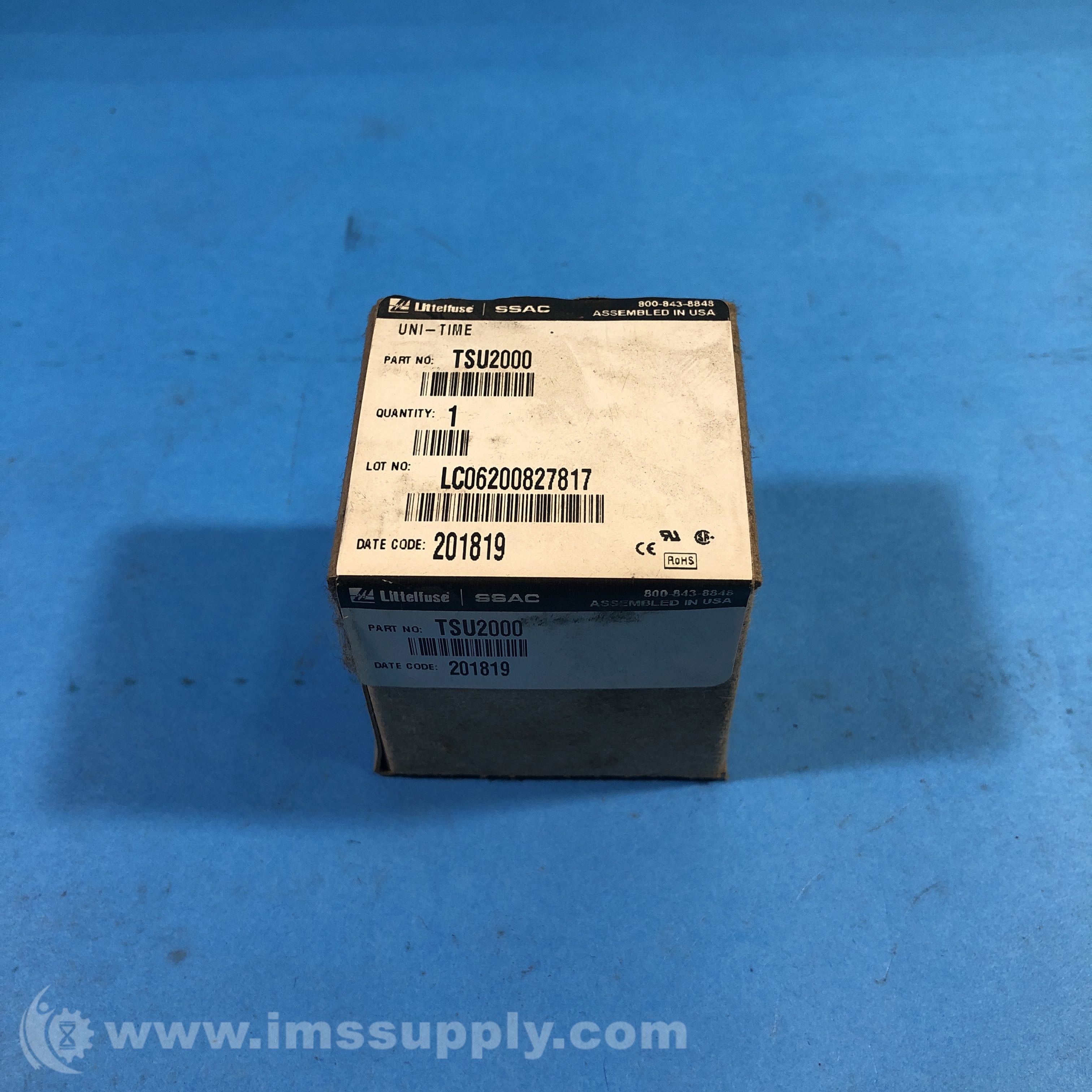 Littelfuse TSU2000 UNI-TIME Timing Relay - IMS Supply