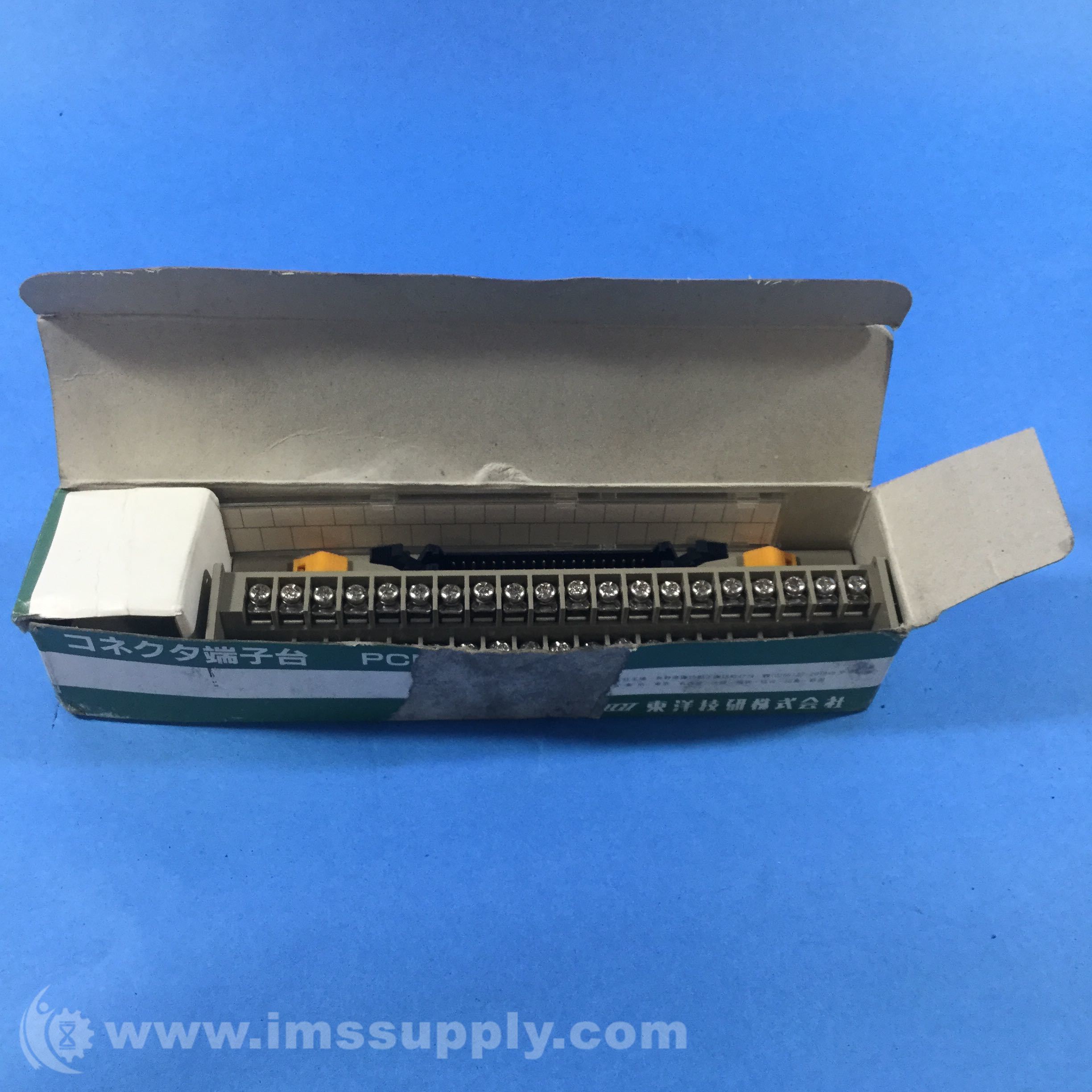 Togi PCN-1H40 Terminal Block, 1 AMP, 125 VAC/DC, 40 Pin - IMS Supply