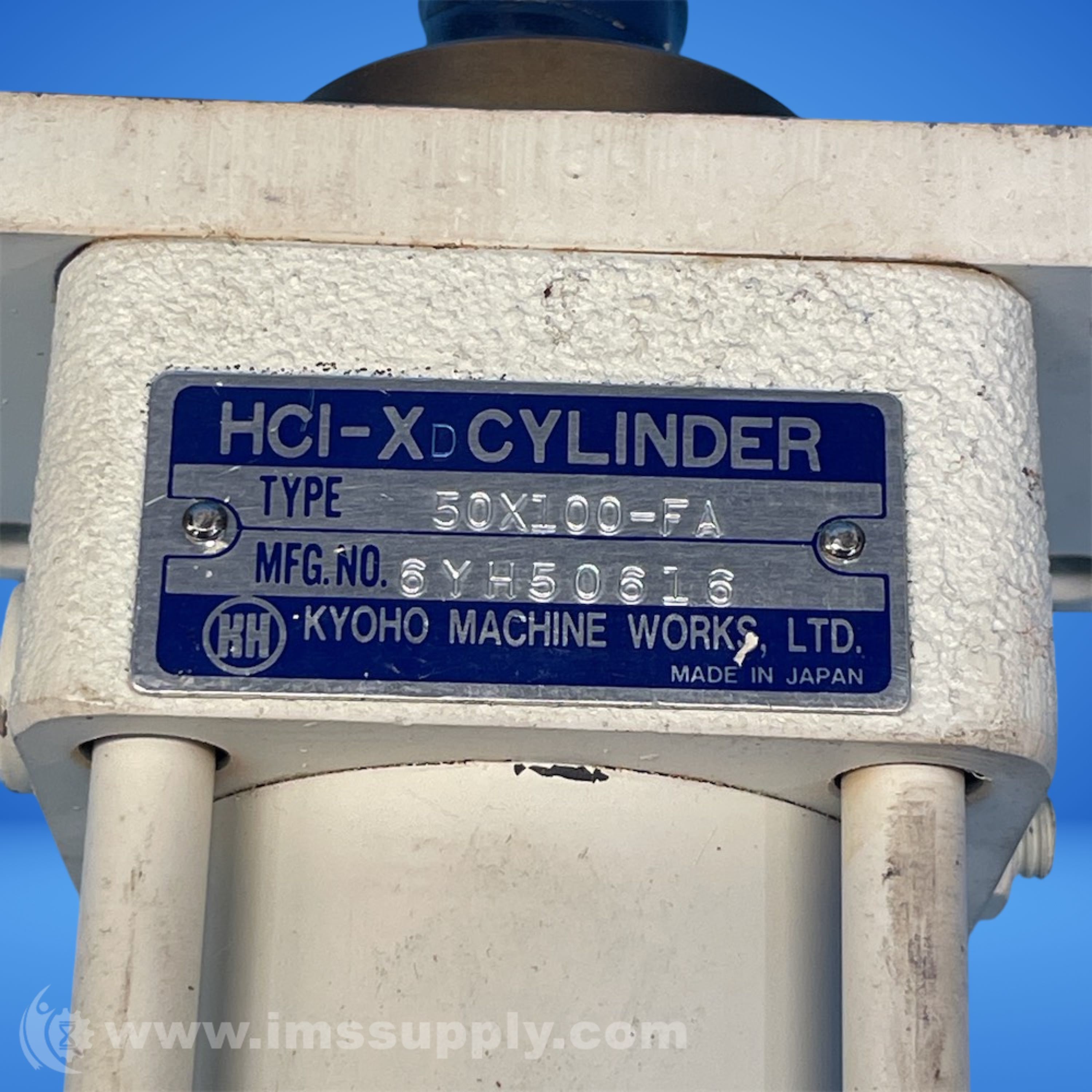Kyoho Machine Works HCI-X-50X100-FA Hydraulic Cylinder - IMS Supply