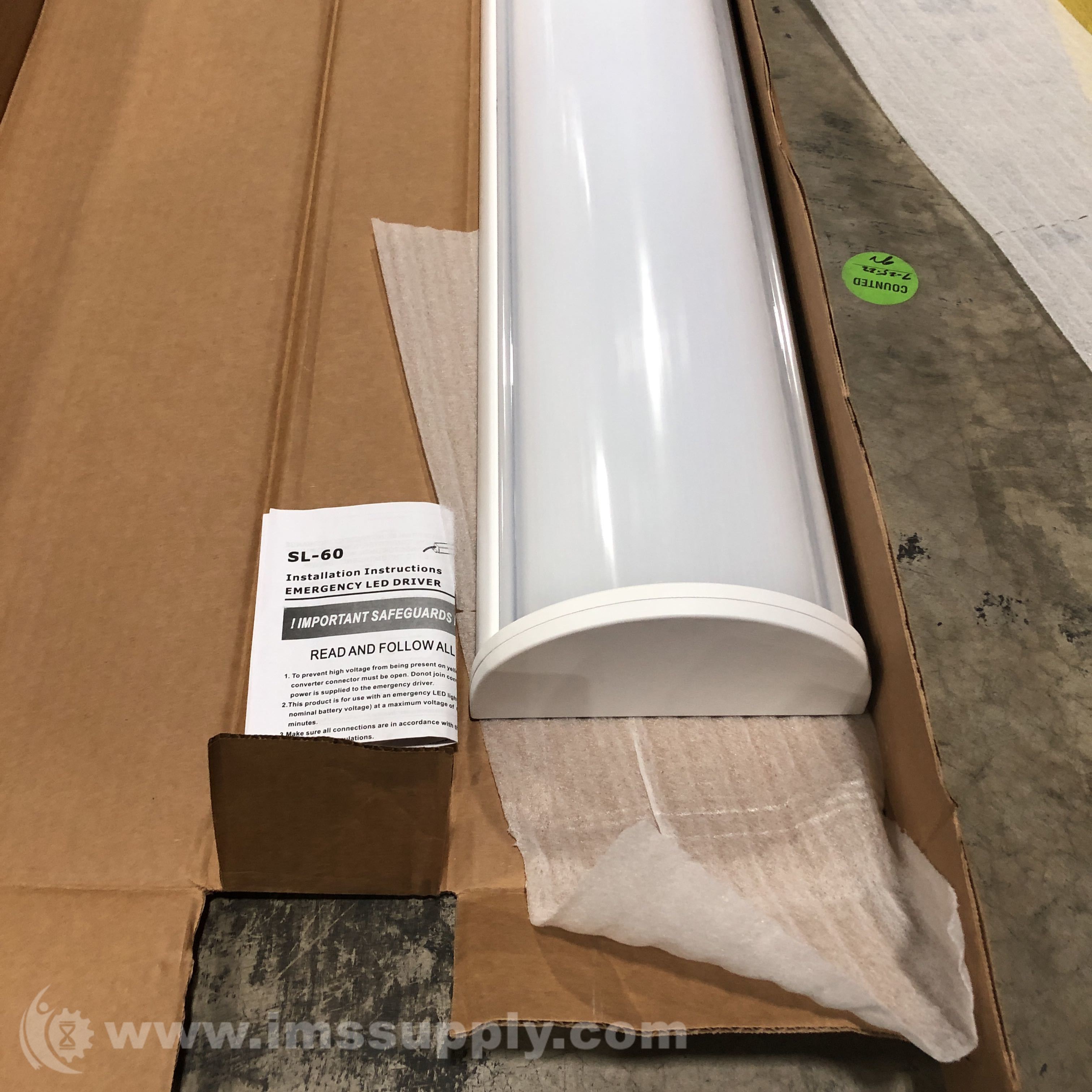 Kenall MLHA8 Fluorescent Lighting Fixture, 96 Length - IMS Supply