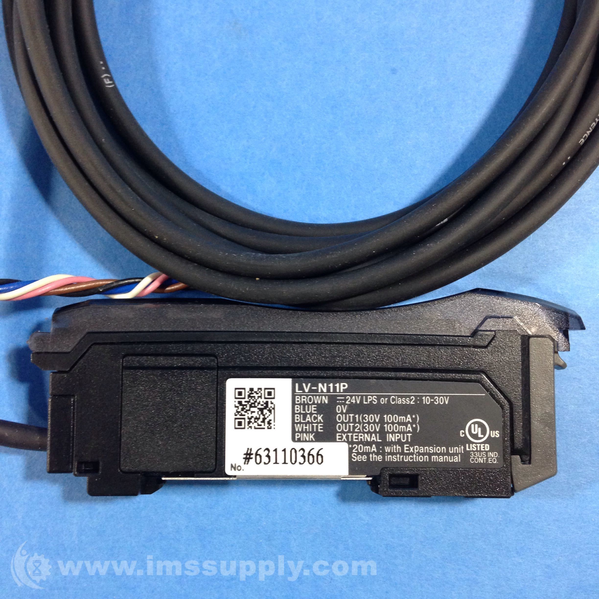 Keyence Corp LV-N11P Sensor Amplifier Digital Laser - IMS Supply