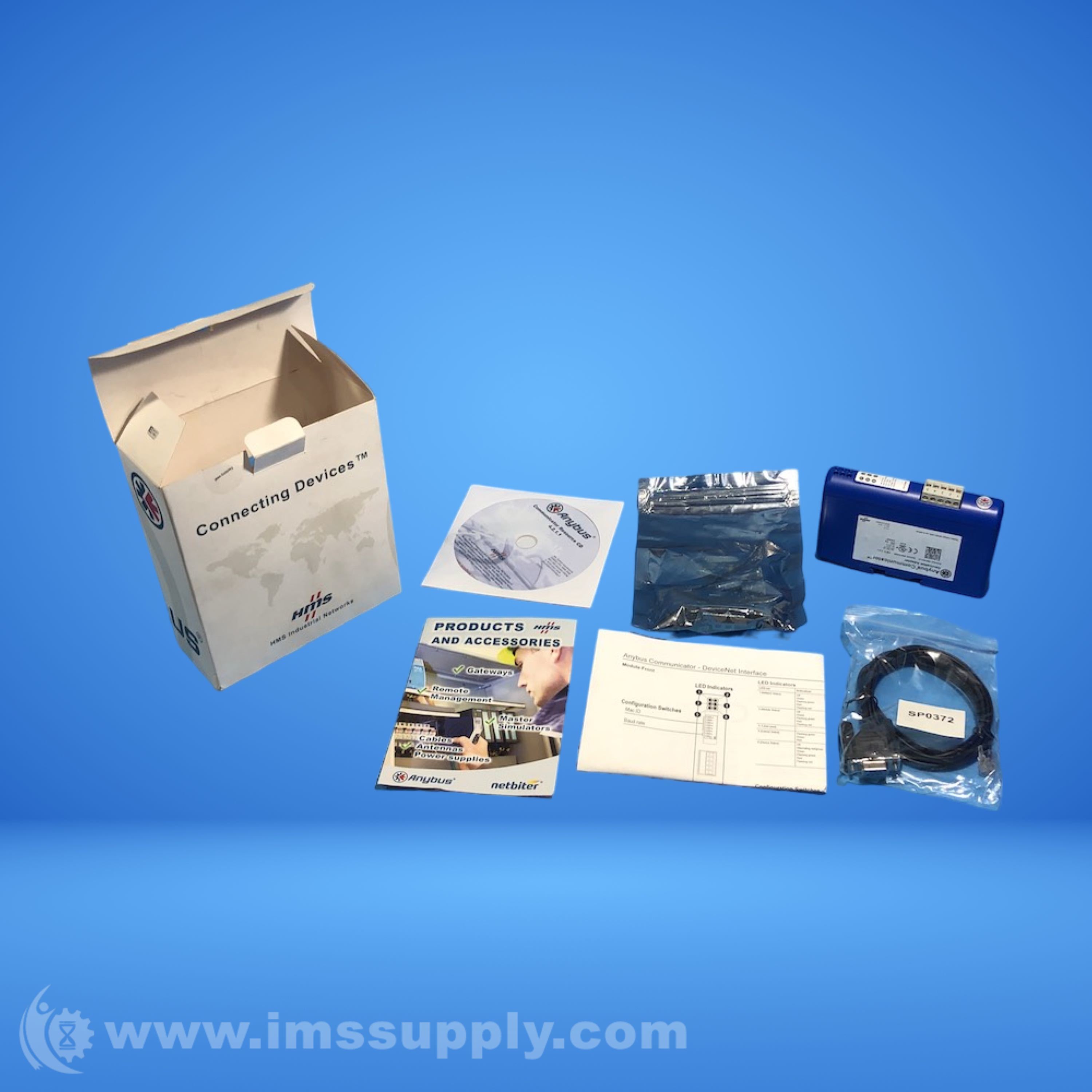 Hms Industrial Networks Ab AB7001-C Serial to DeviceNet Gateway - IMS ...