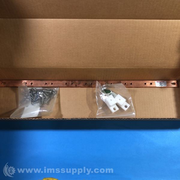 Hubbell HBBBHR19KT Grounding & Bonding Bus Bar - IMS Supply