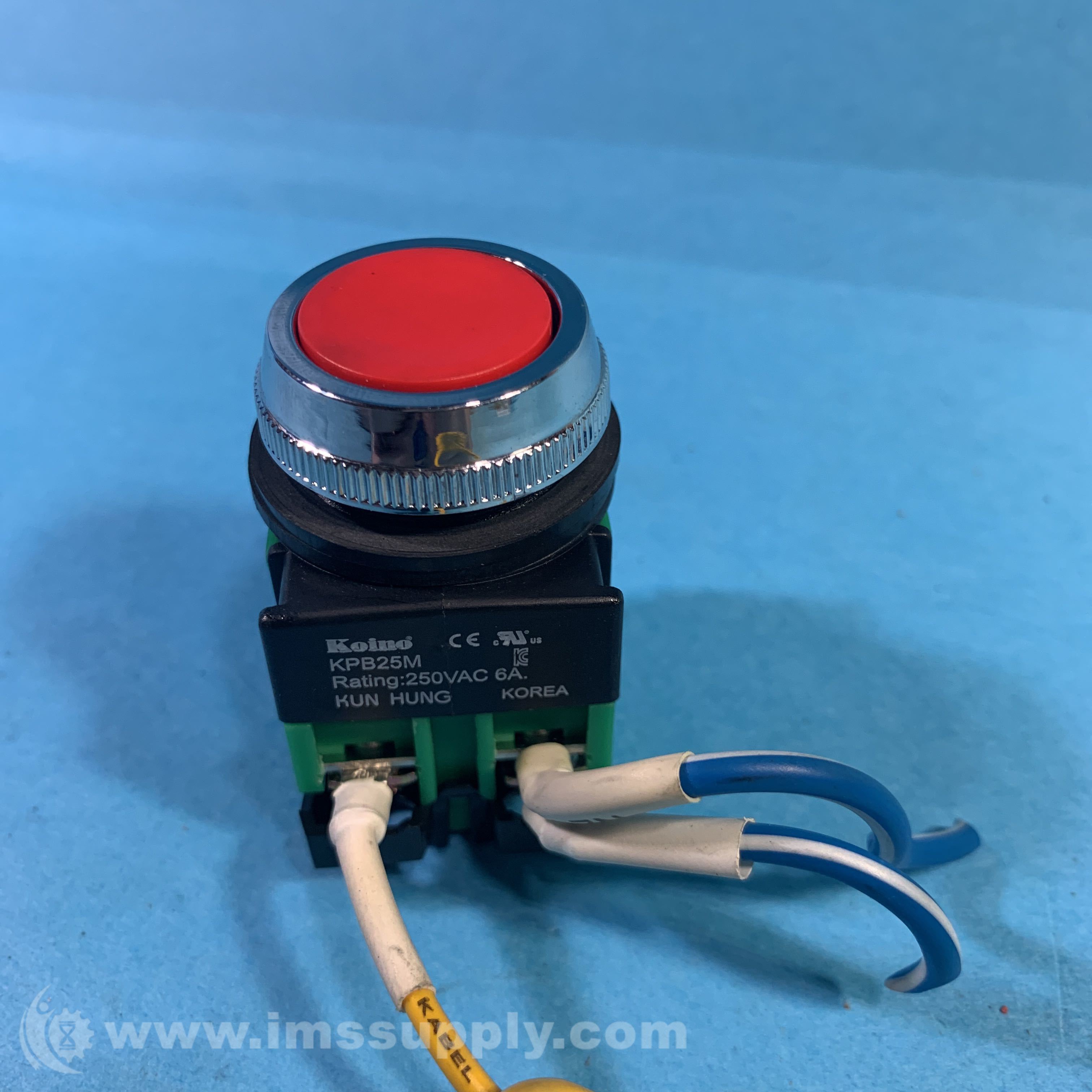 Koino KPB25M Pushbutton Switch - IMS Supply