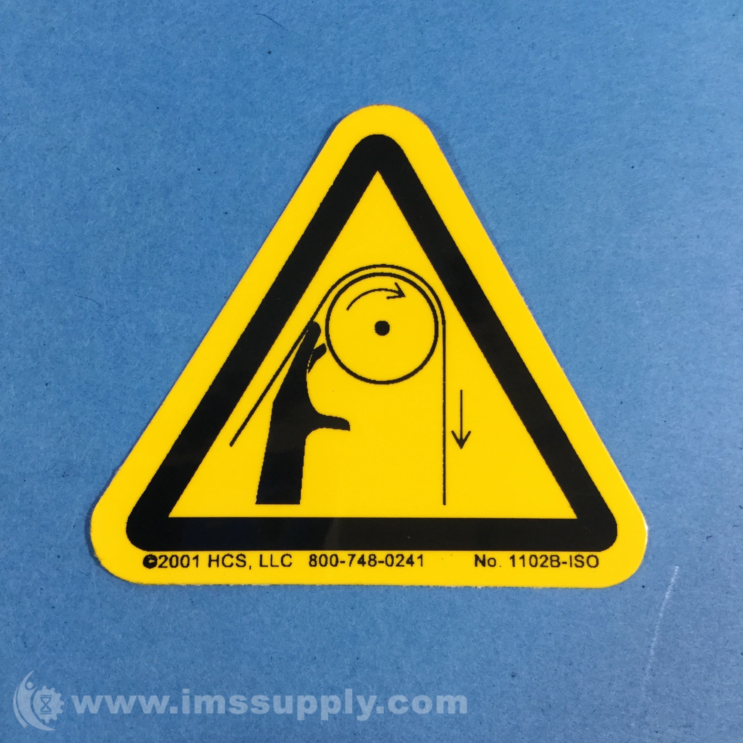 Clarion Safety Systems Hazard Communication Label 1102B-ISO - IMS Supply