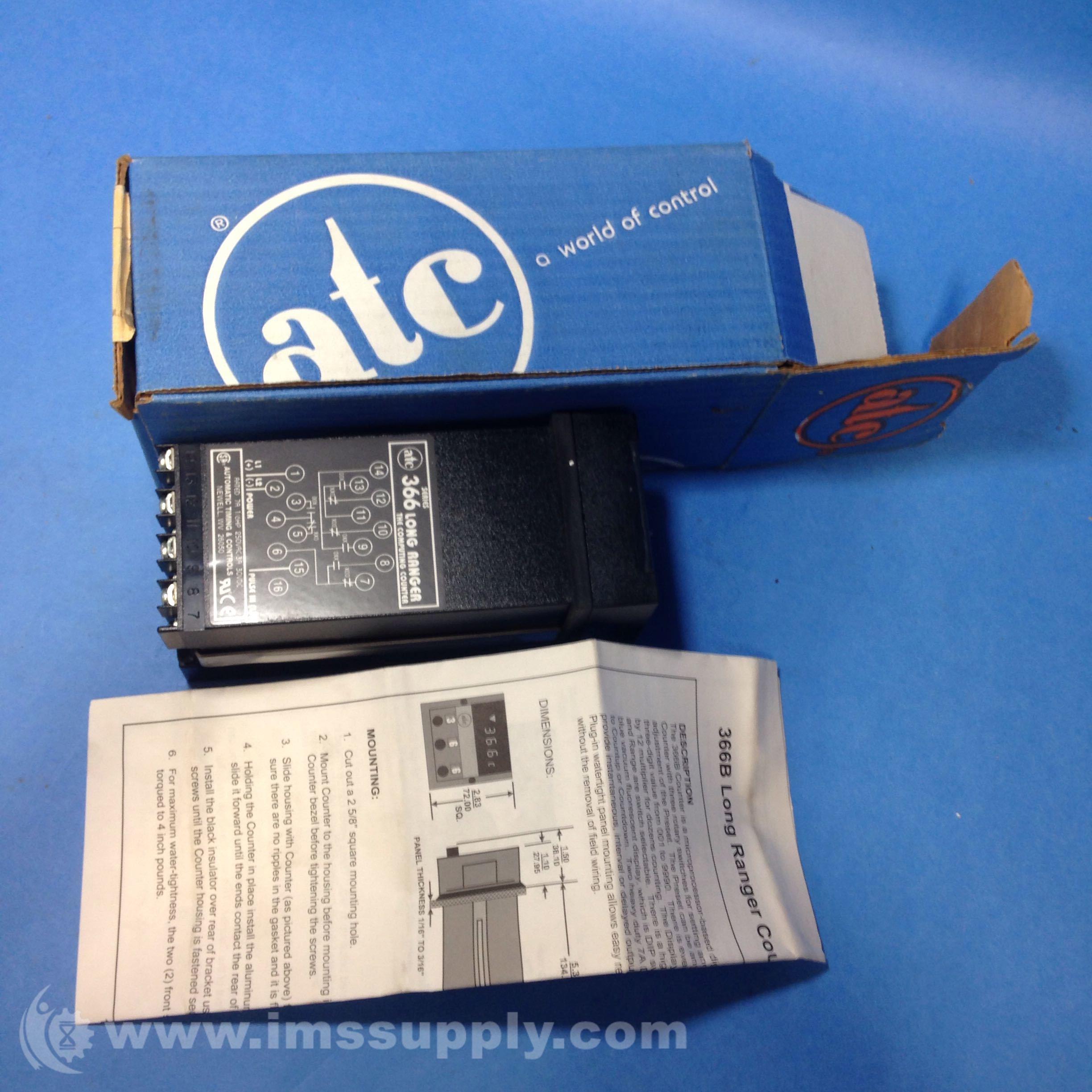 Atc 366B-300-Q-30-P-X Long Ranger Computing Timer - IMS Supply