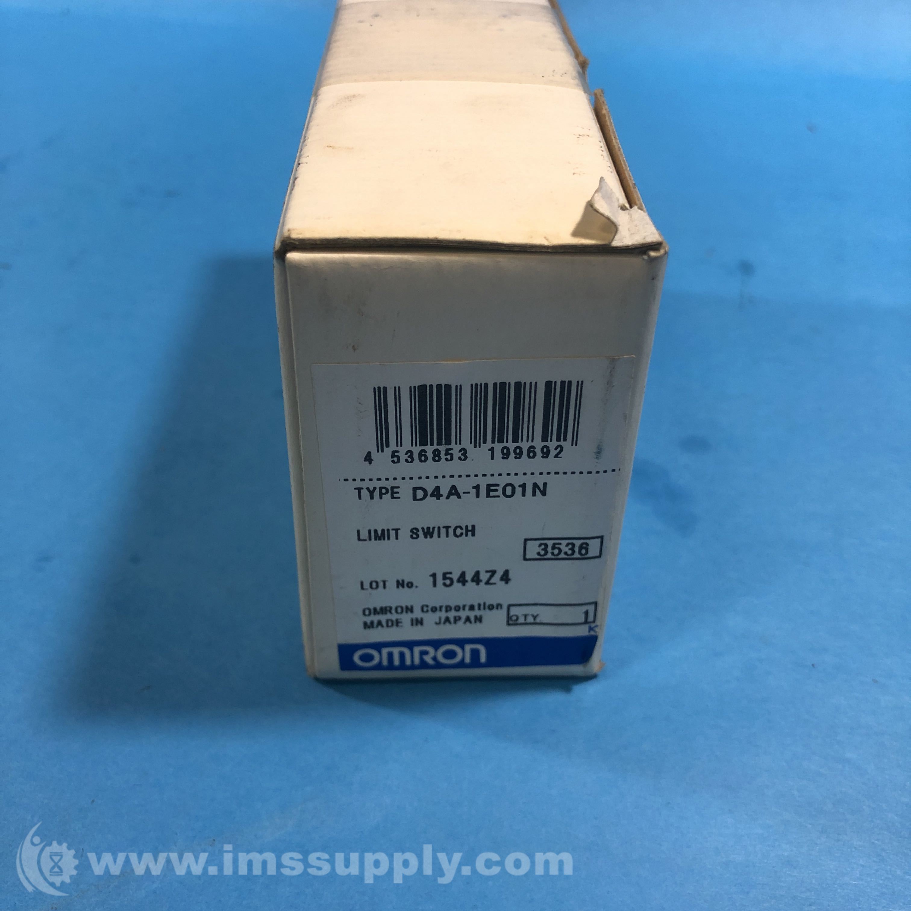 Omron D4A-1E01N Limit Switch - IMS Supply