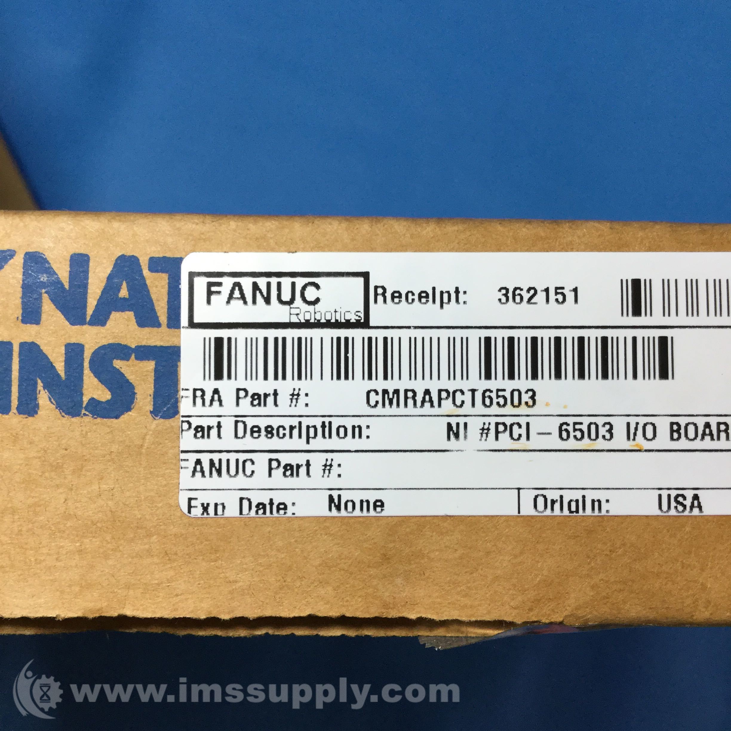 National Instruments NI PXI-6508 Digital I/O Module - IMS Supply
