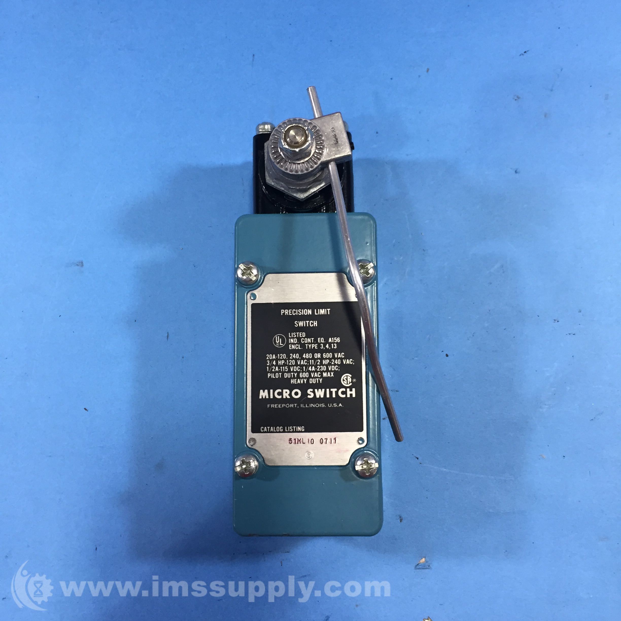 Micro Switch 51ML 10 0711 Precision Limit Switch - IMS Supply