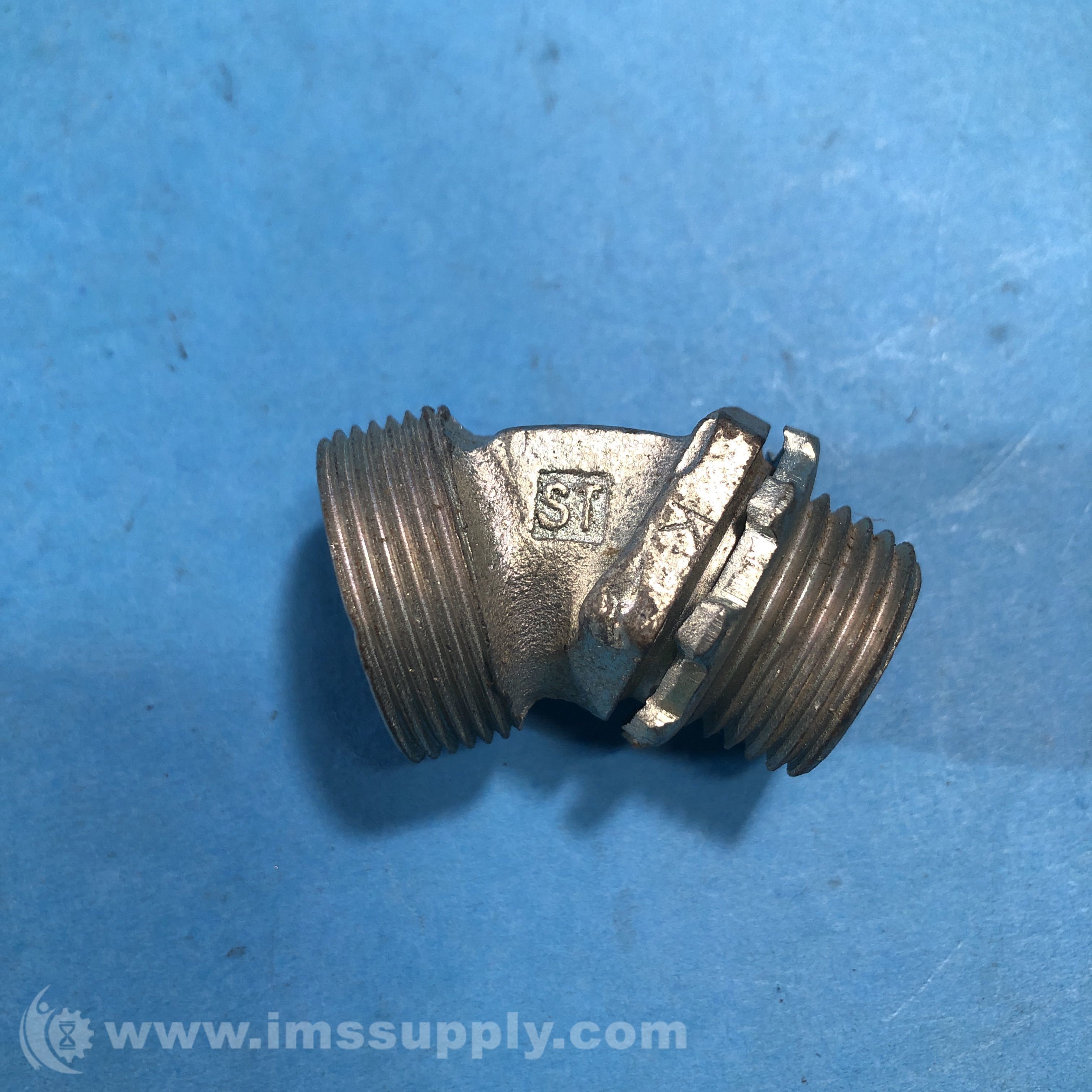 Appleton ST Series 45 Degree Iron Fitting, Conduit Locknut - IMS Supply