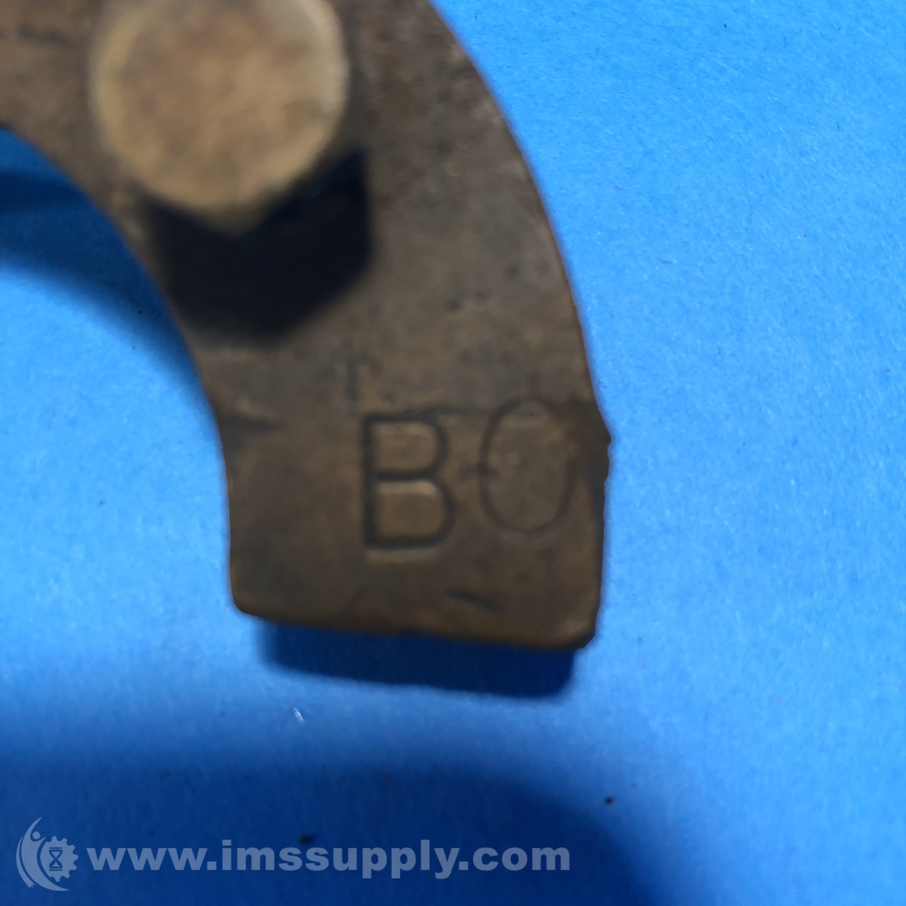 2 Hole Steel Curved Mounting Bracket, 4'' LG - IMS Supply