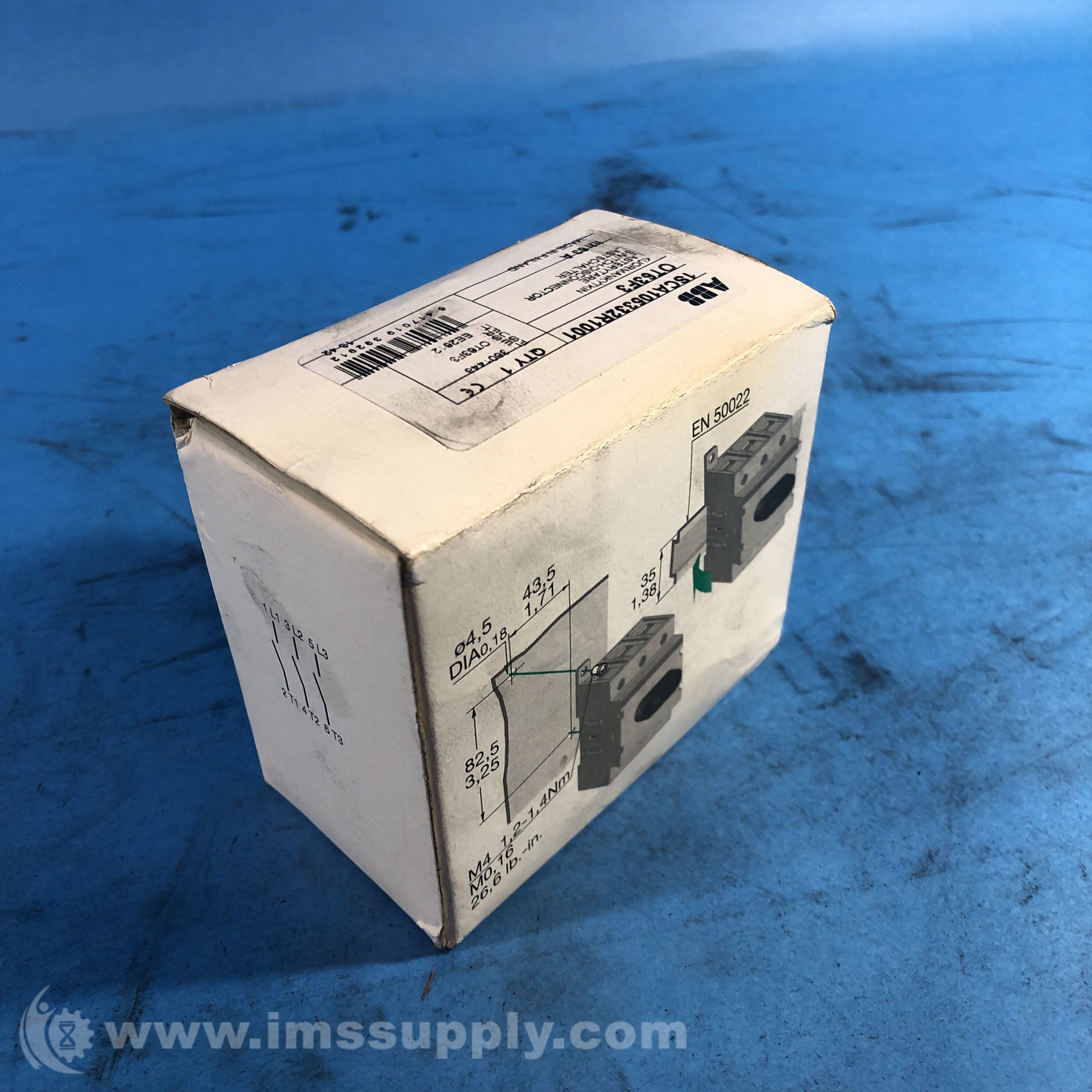 ABB OT63F3 Disconnect Non-Fusible Switch, 1SCA105332R1001 - IMS Supply