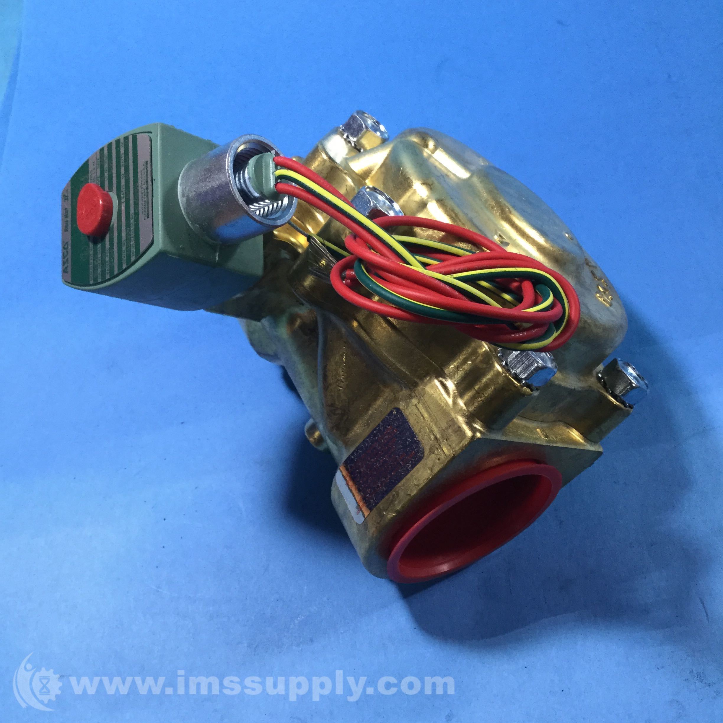 Asco 8210G100 120/60,110/50D AC 2-Way Solenoid Valve - IMS Supply