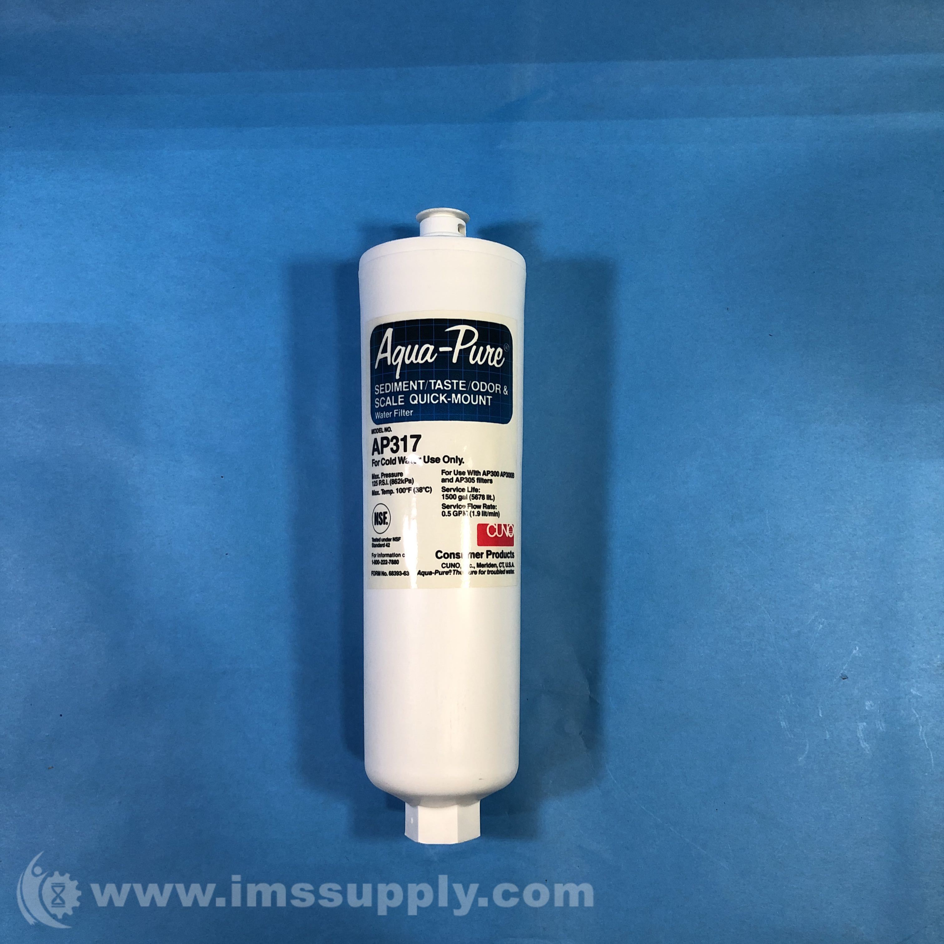 Aqua Pure AP317 Cartridge for AP300 Water System - IMS Supply