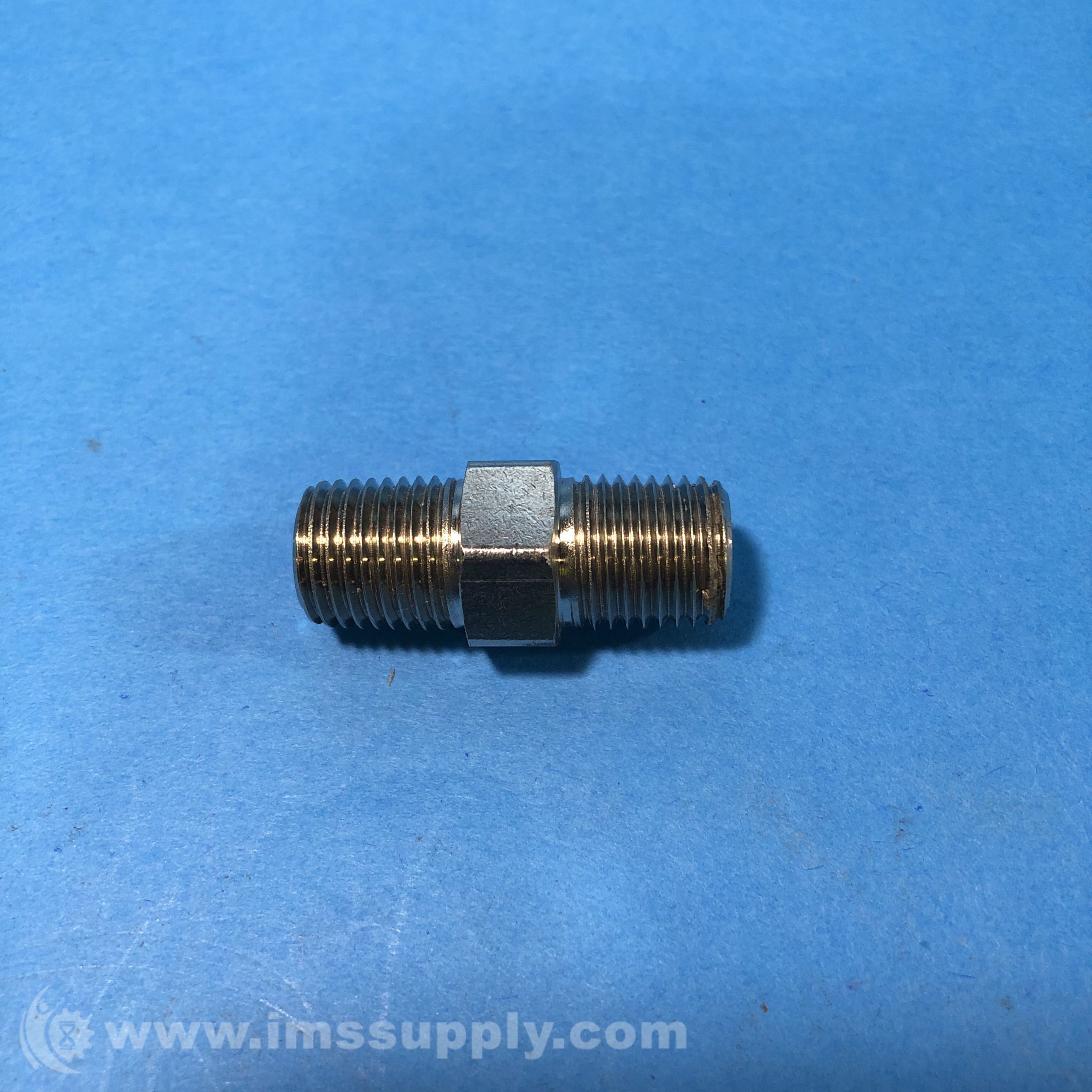614T Straight Male Steel Threaded Hex Fitting - IMS Supply