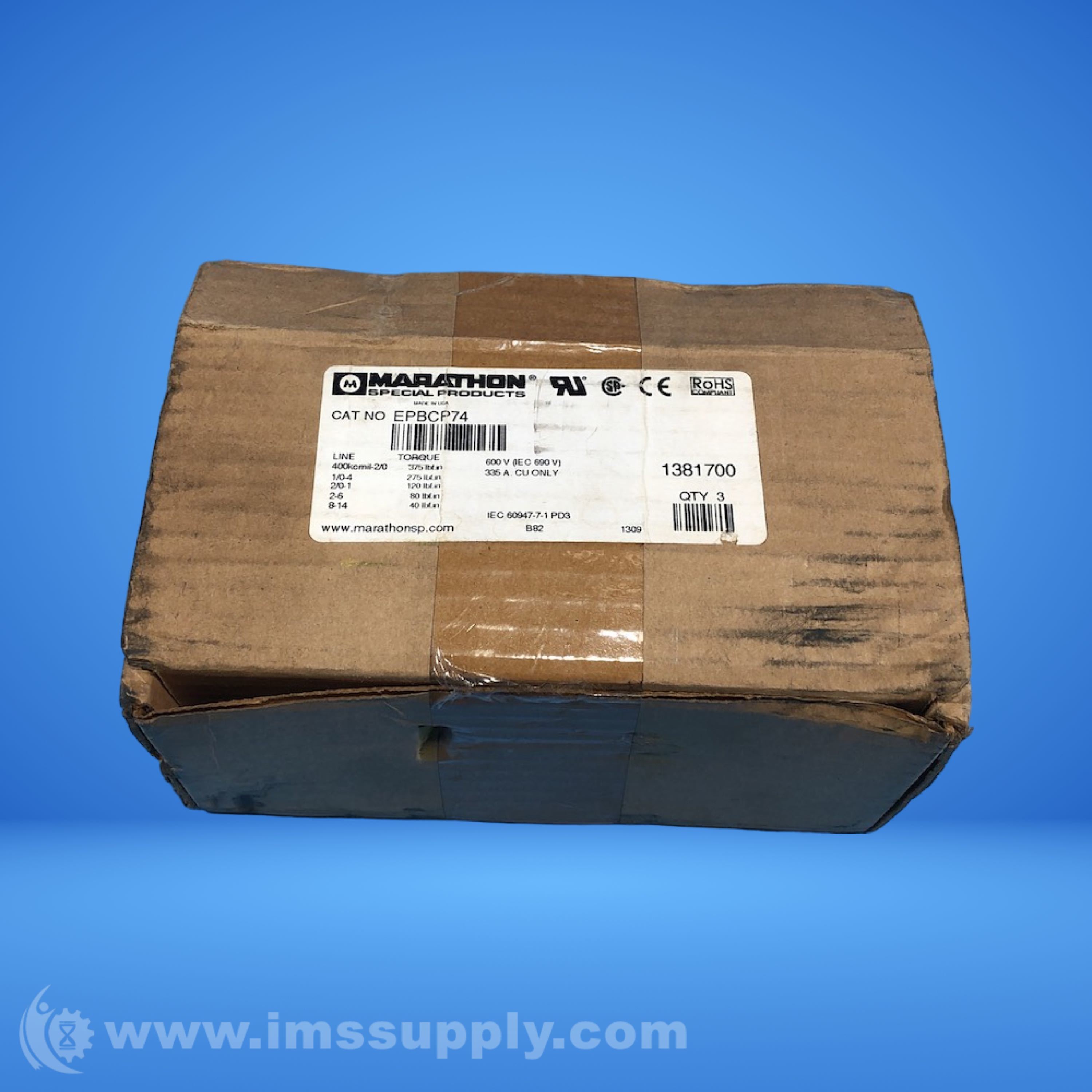 Marathon EPBCP74 Power Distribution Block - IMS Supply