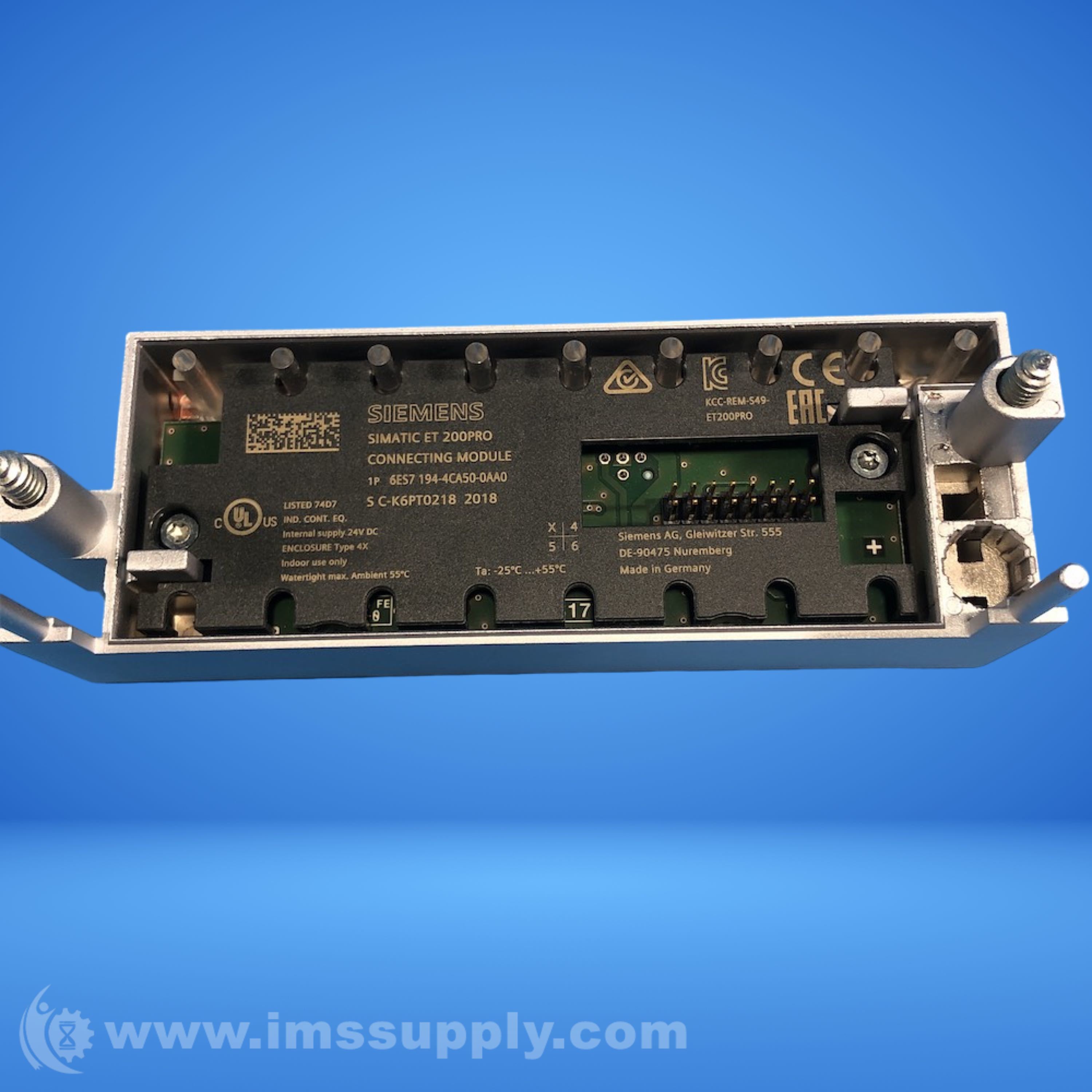 Siemens CM IO 4 X M12 IVERS Input Output Module - IMS Supply