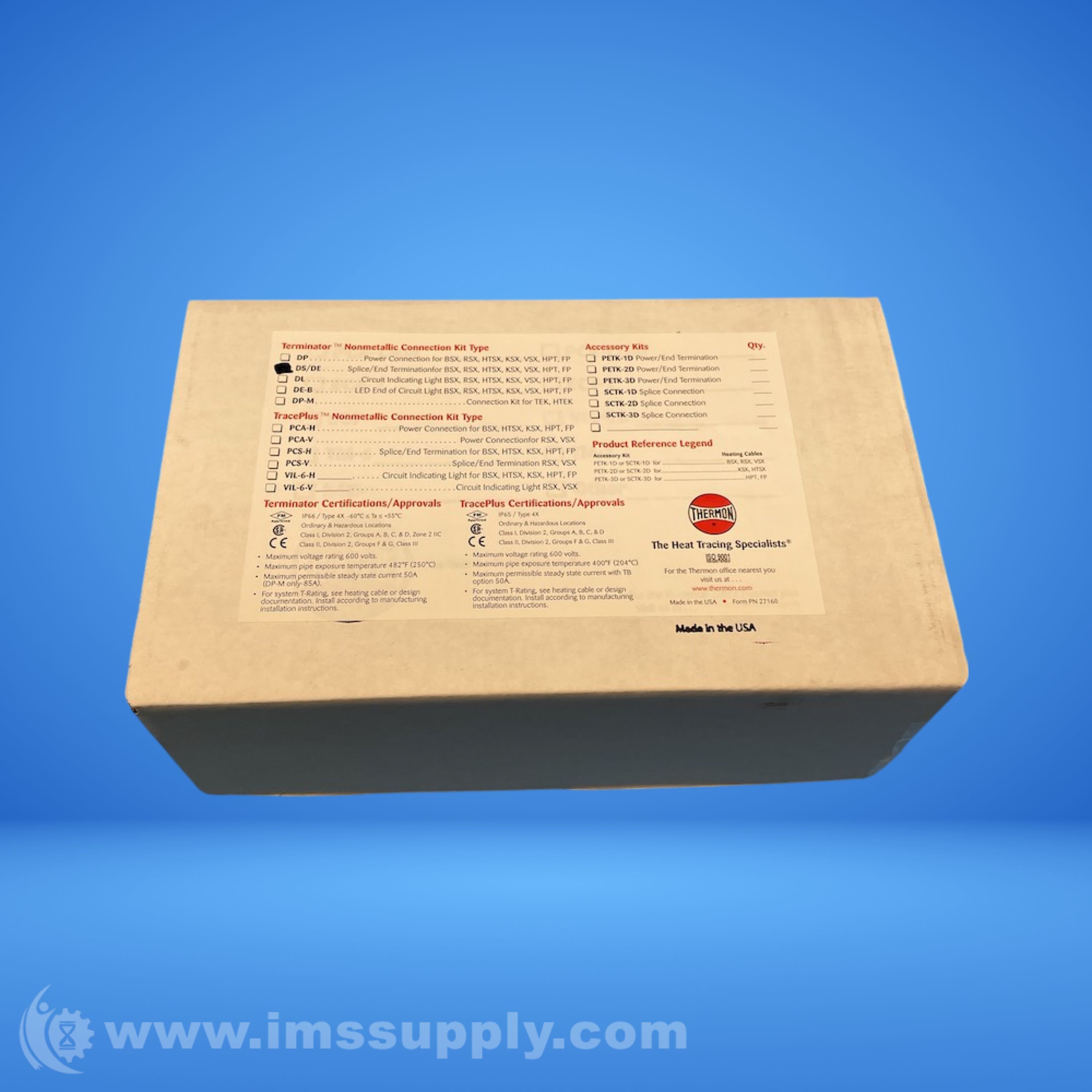 Thermon 23402 In-Line Splice/ End Termination Kit - IMS Supply