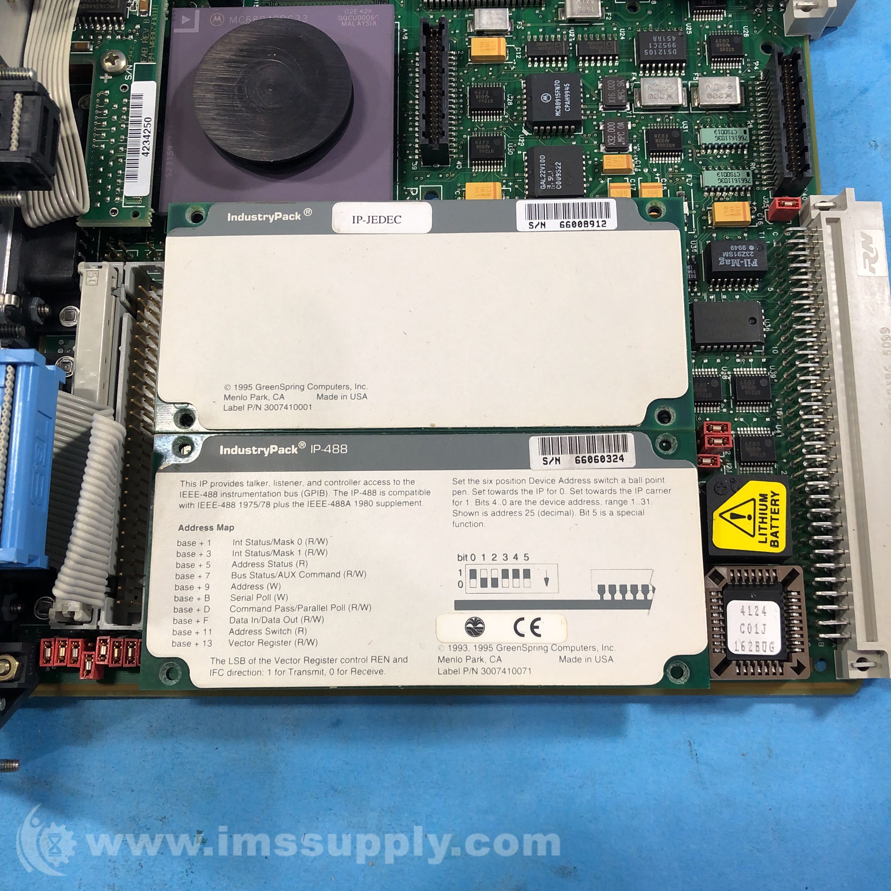 Motorola MVME162-510A Embedded Controller - IMS Supply