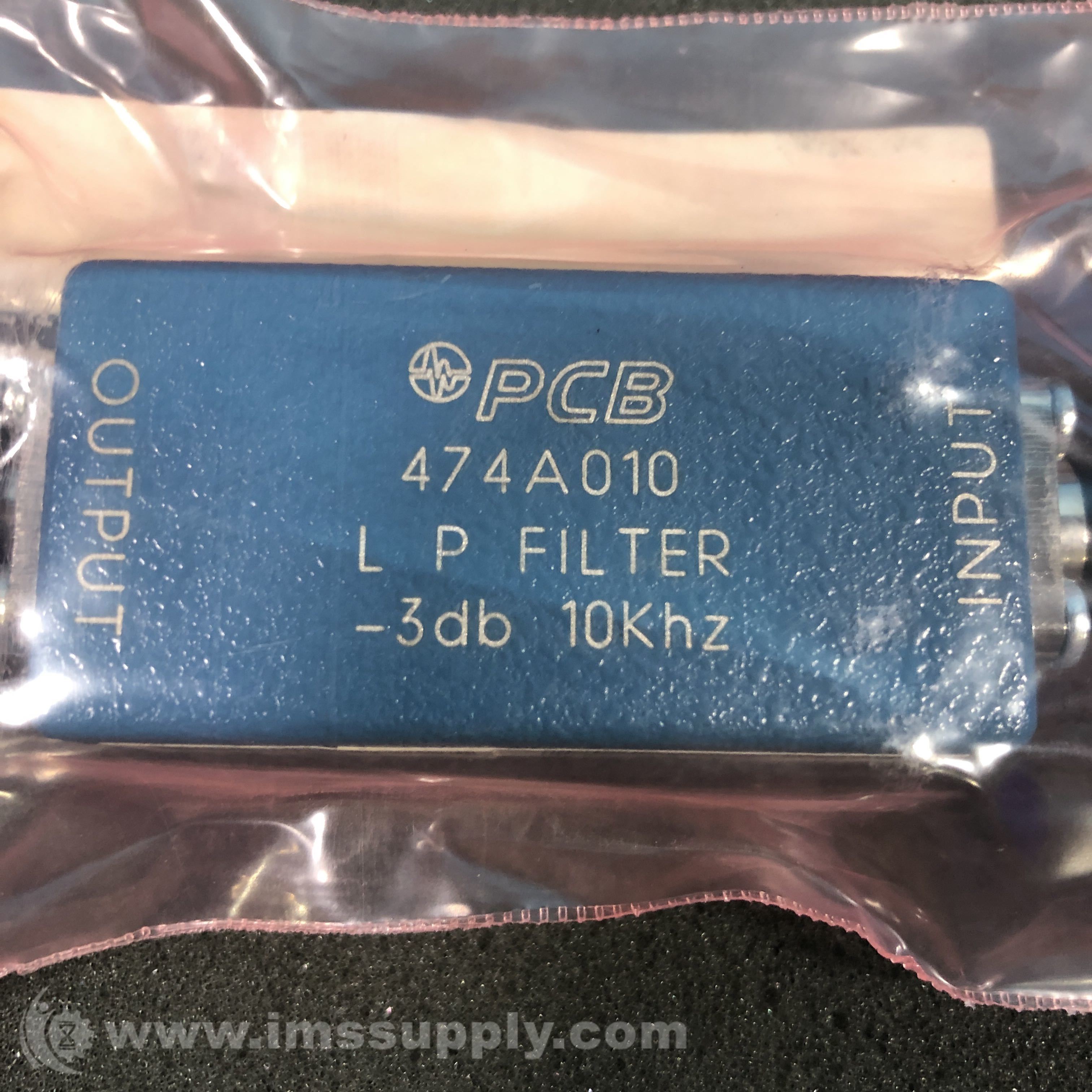 PCB Piezotronics, Inc. 474A010 L P Filter - IMS Supply